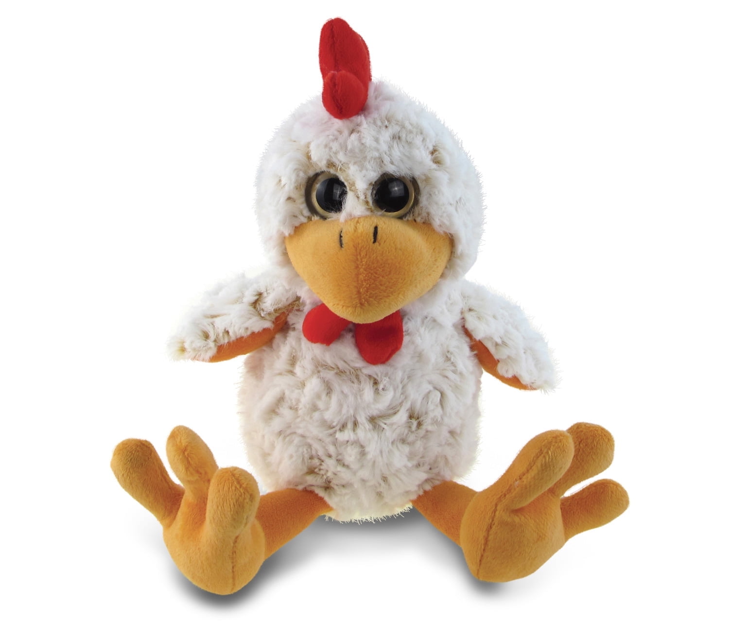 DolliBu Super Soft Stuffed Animal Rooster Plush - Huggable Sitting ...