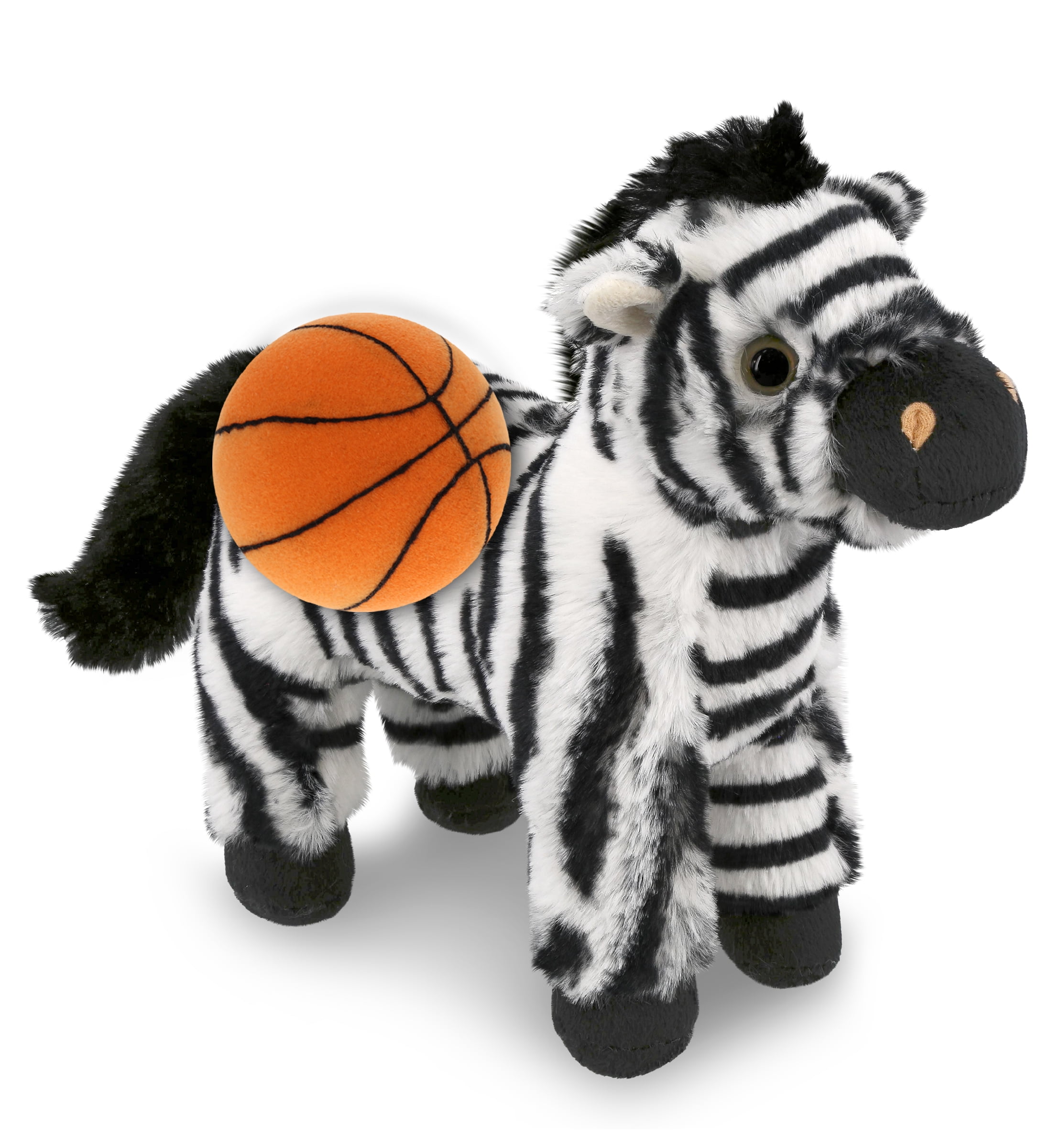 DolliBu Super Soft Zebra Stuffed Animal with Basketball Plush – Soft ...