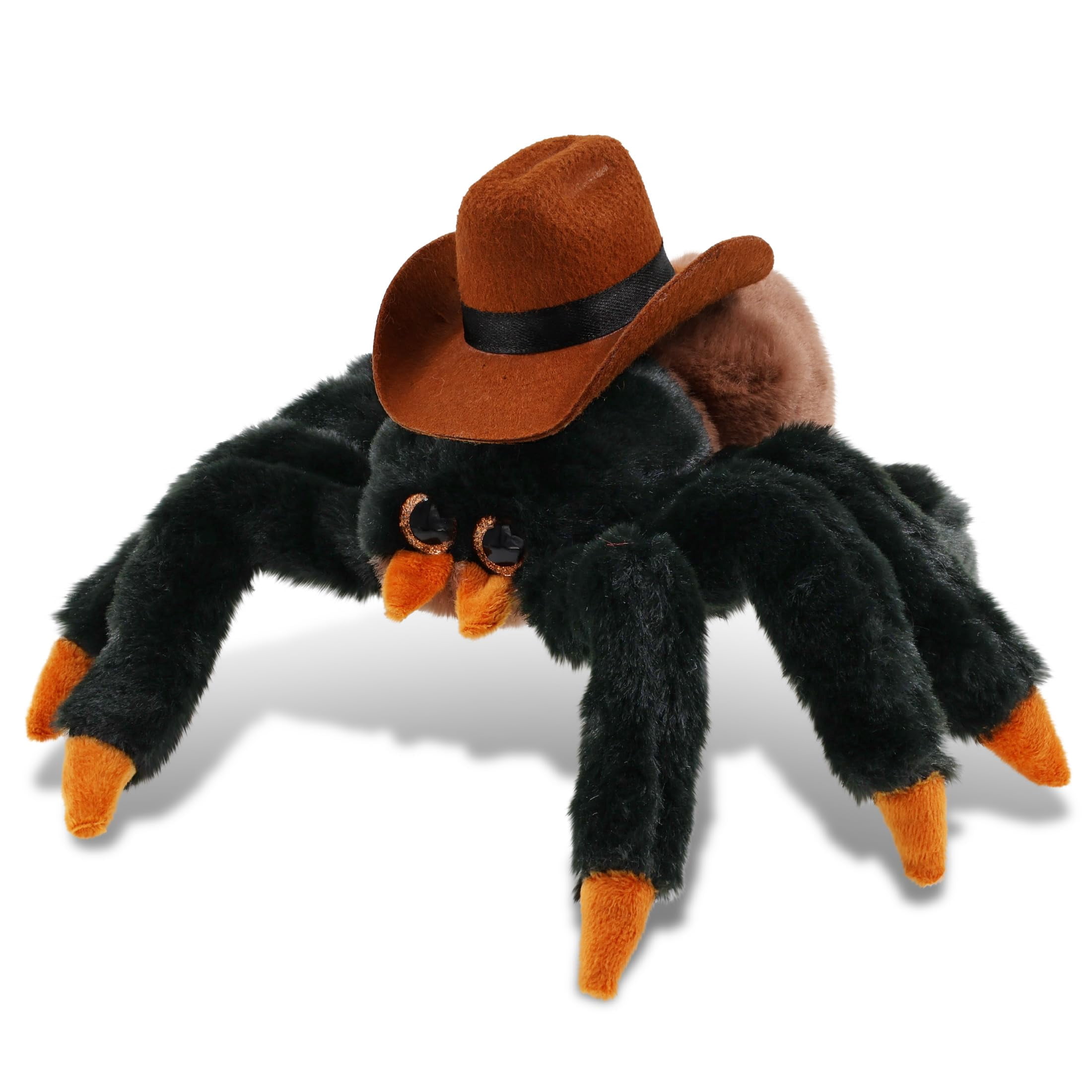 DolliBu Tarantula Spider Stuffed Animal Cowboy Hat Plush - Western ...