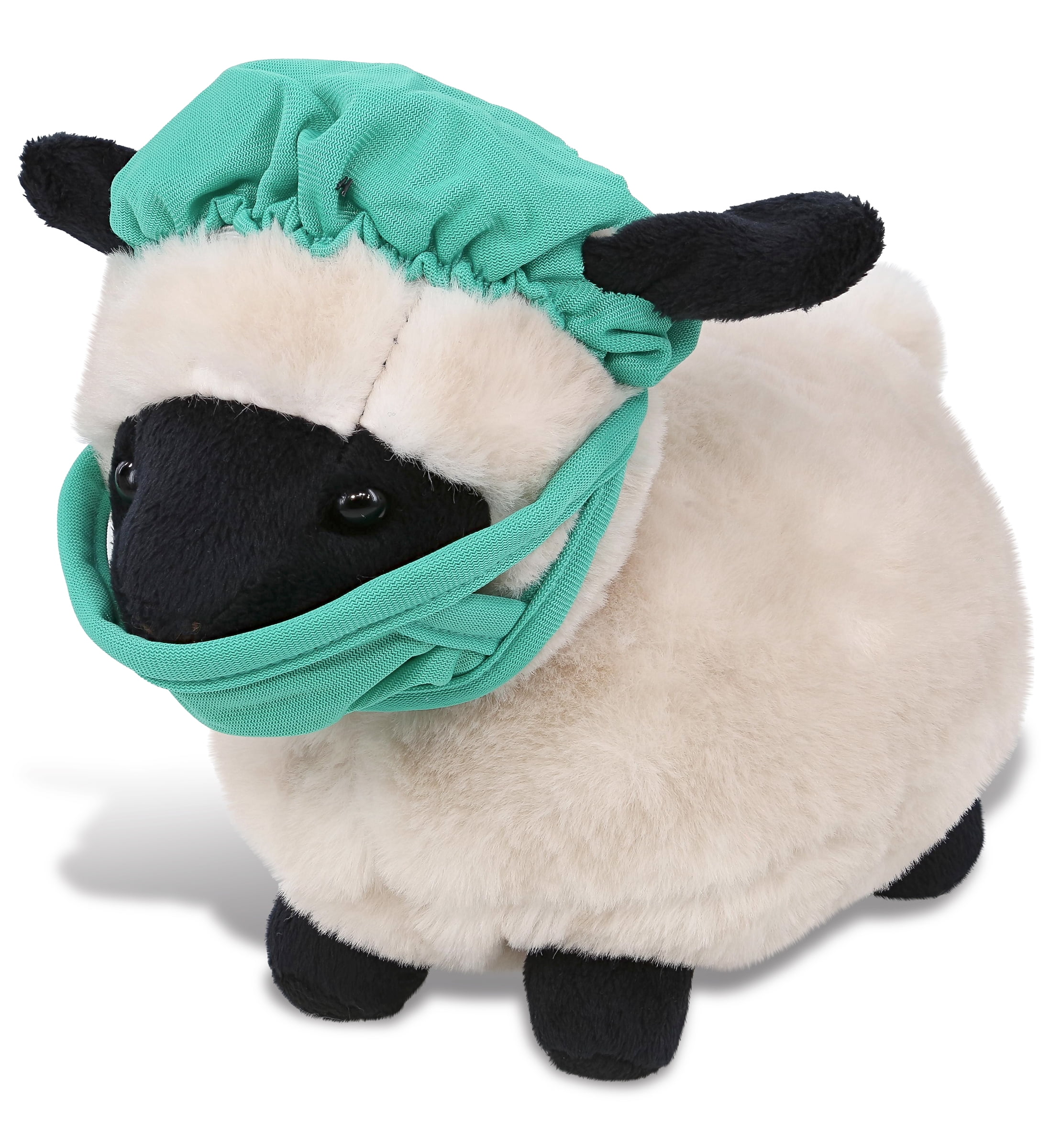 DolliBu Valais Blacknose Sheep Doctor Plush Toy - Super Soft Sheep ...