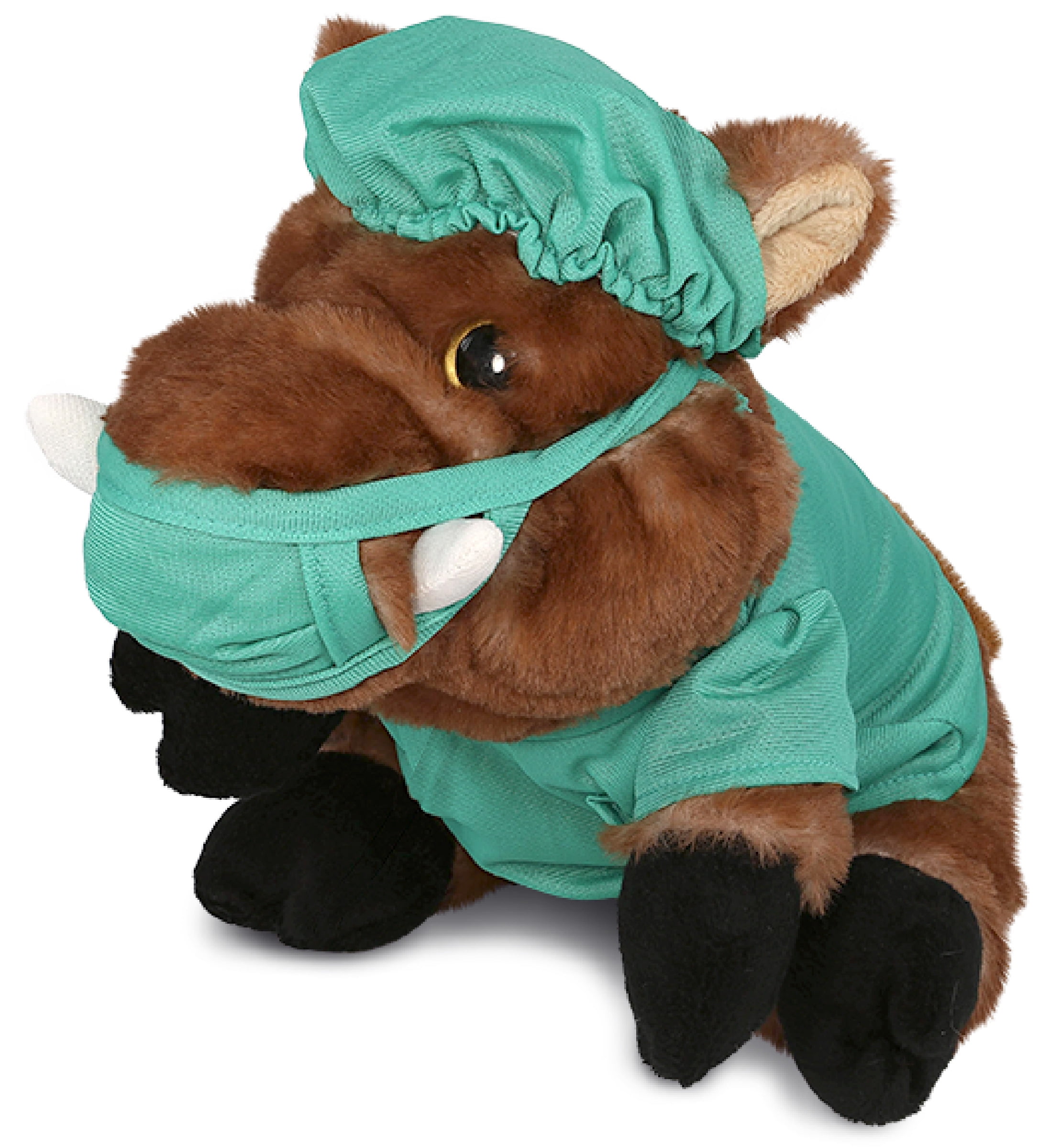 DolliBu Wild Boar Doctor Plush Toy - Super Soft Wild Boar Doctor ...