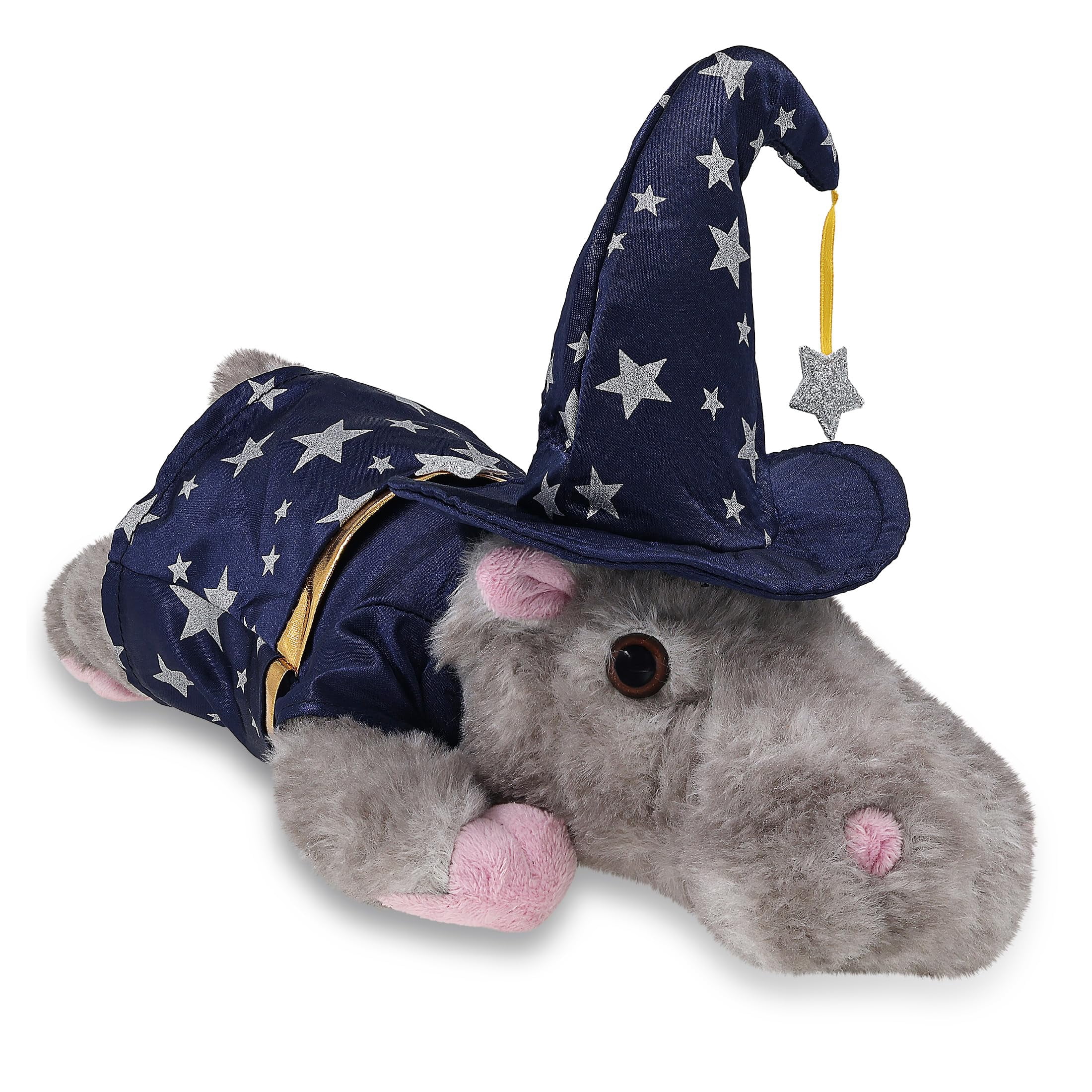 DolliBu Wild Collection Hippo Stuffed Animal with Wizard Costume - Cute ...