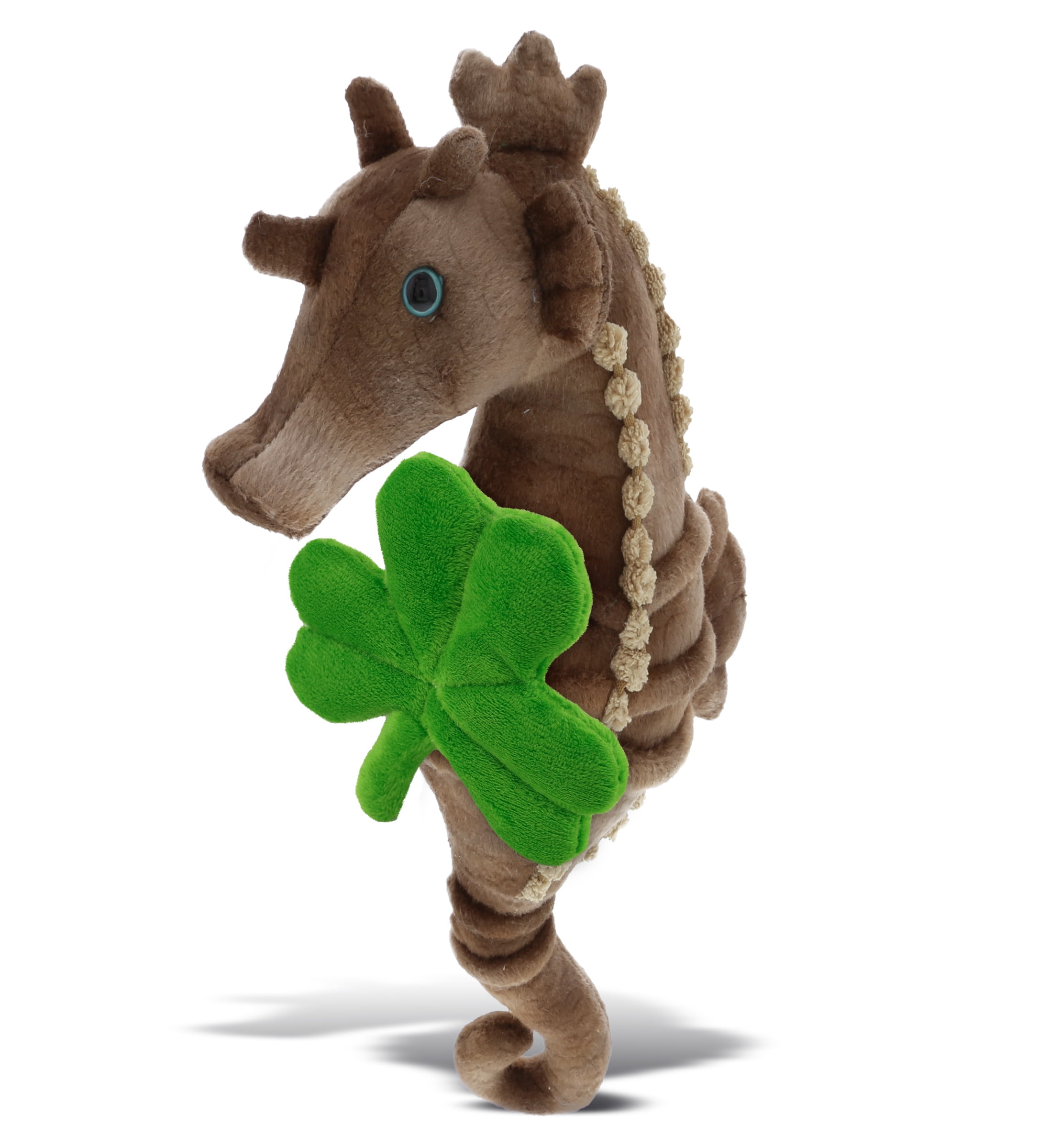 DolliBu Wild Collection Seahorse Stuffed Animal with Green Plush ...