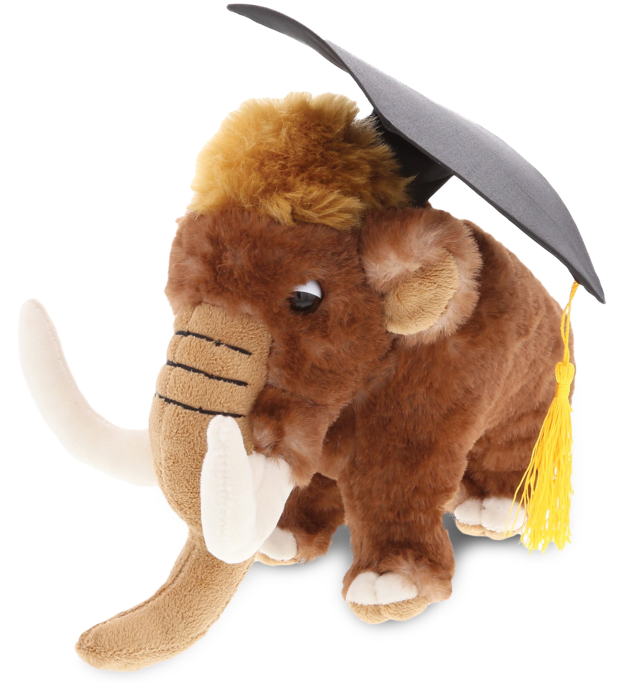 DolliBu Wild Mammoth Graduation Plush Toy - Super Soft Graduation ...