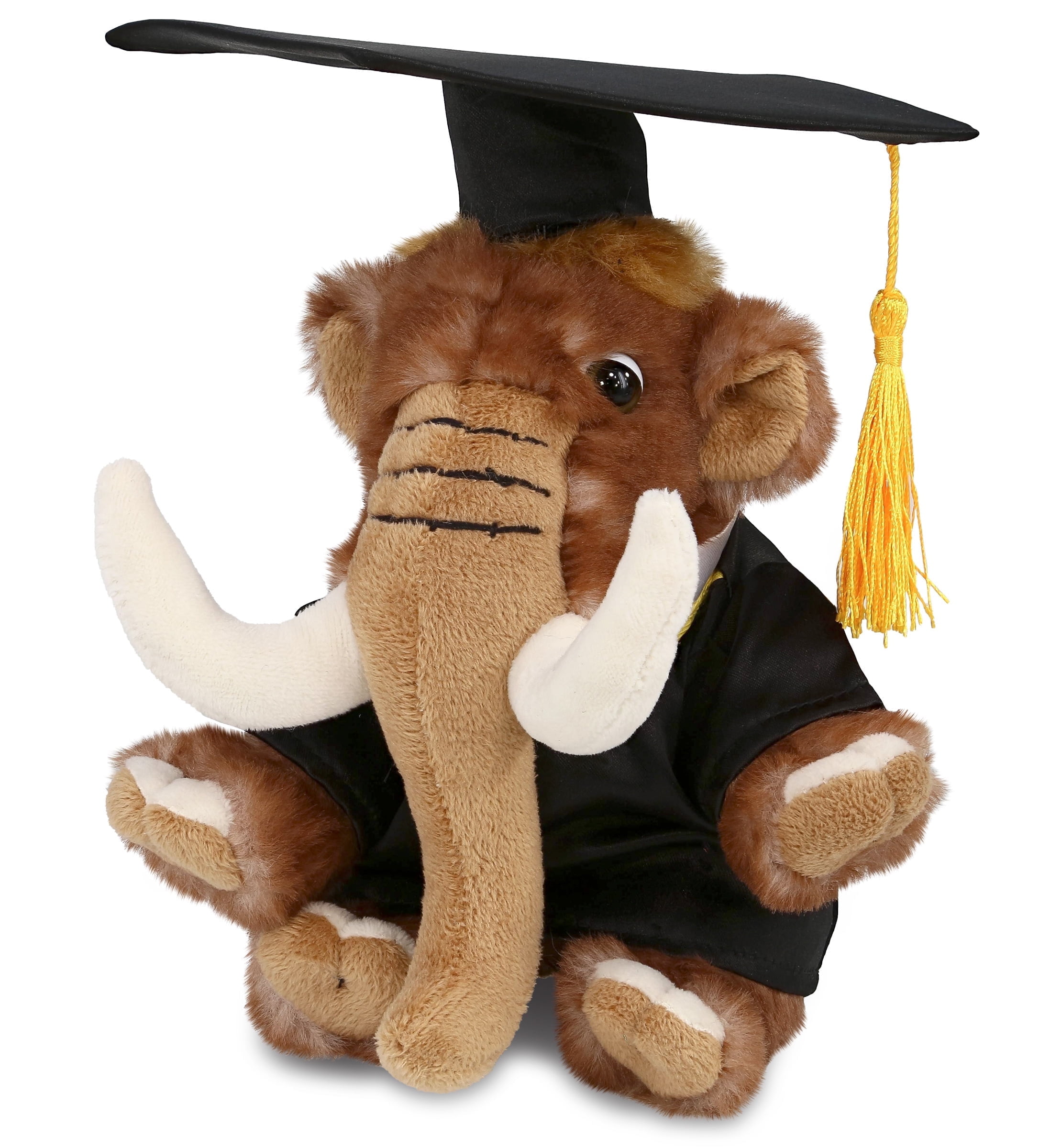 DolliBu Wild Mammoth Graduation Plush Toy - Super Soft Plush Graduation ...