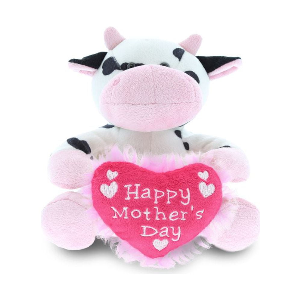 Dollibu Happy Mother's Day Stuffed Animal, Mom Heart Message Gift Teddy ...