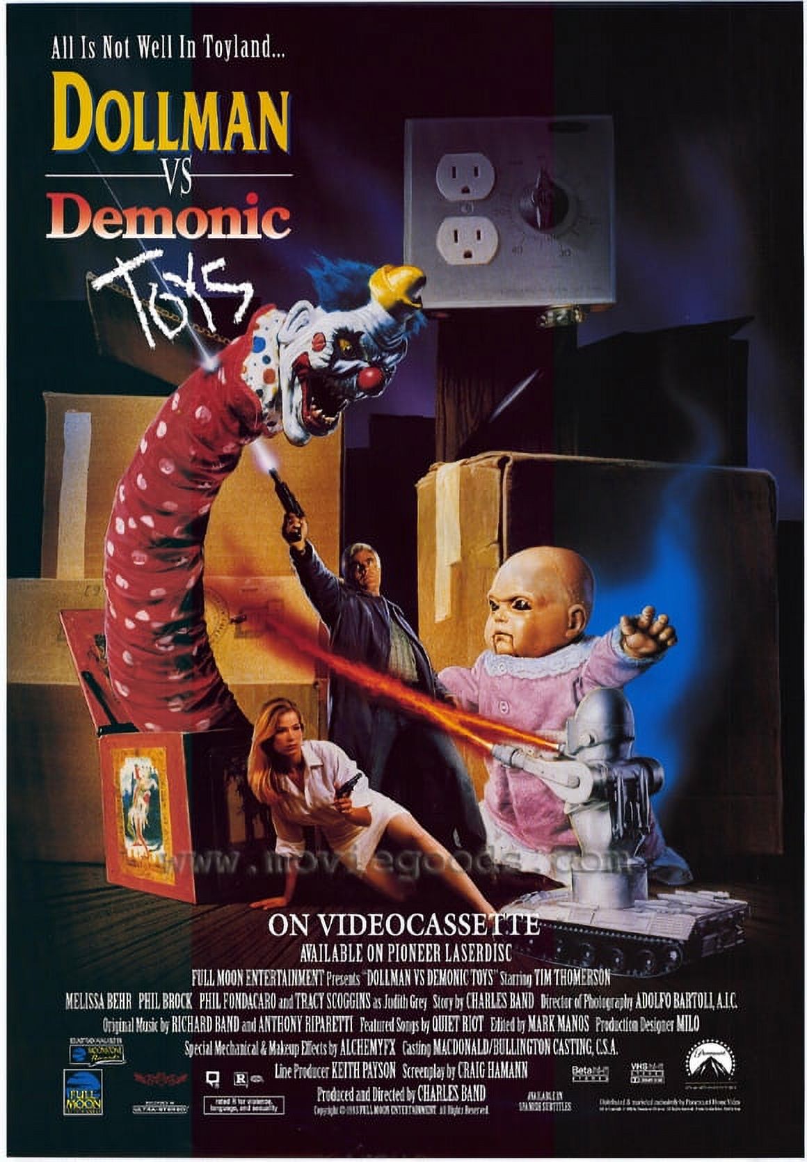Dollman Vs. Demonic Toys - movie POSTER (Style A) (27" x 40") (1993 ...