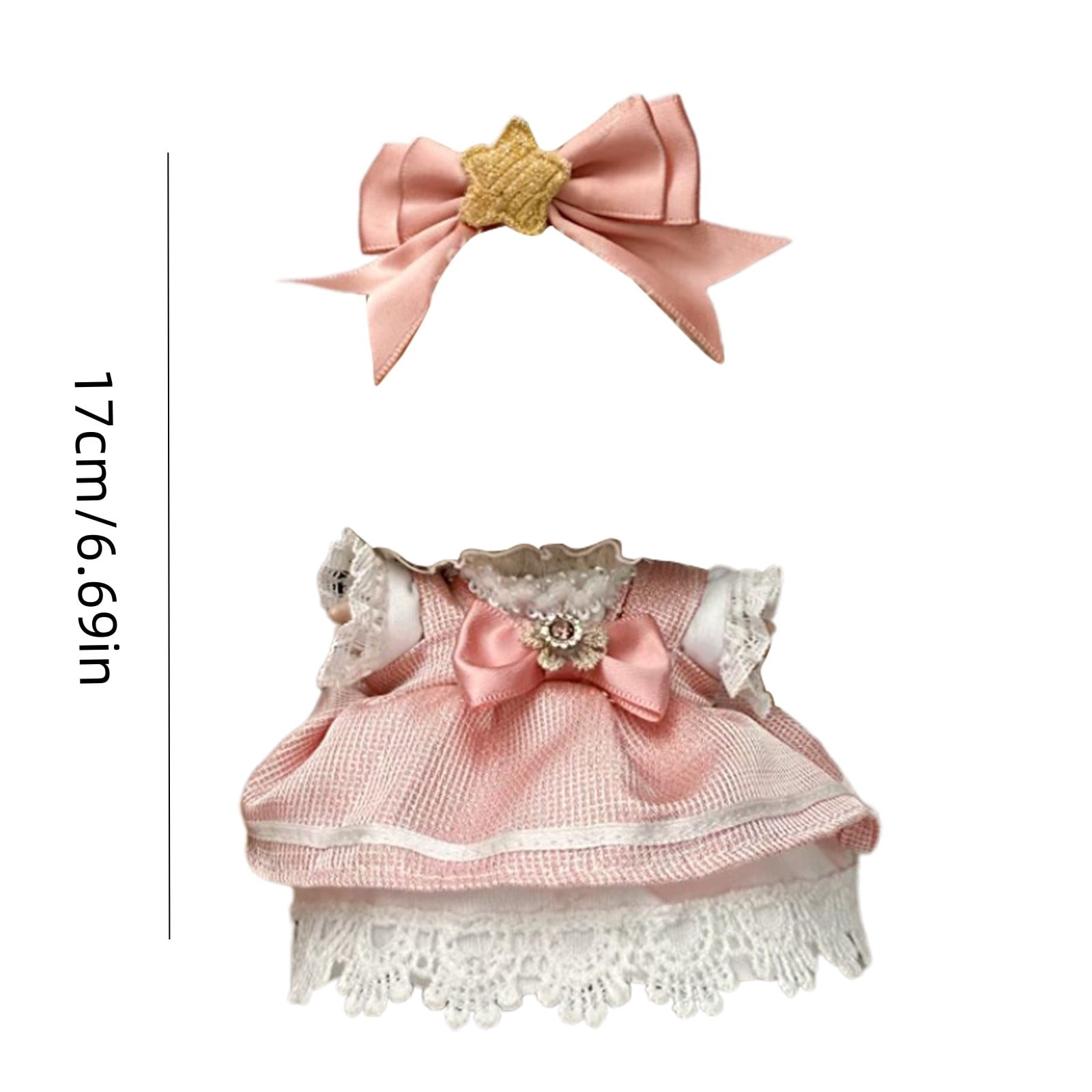 Dolls Accessories Imaginative Play Outfit Soft Fabric Material For Kids ...