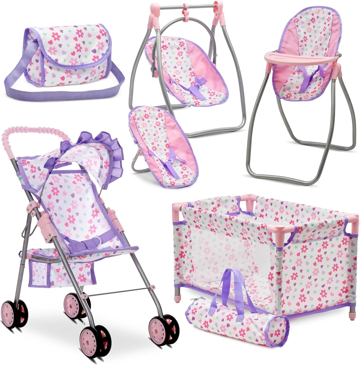 Dolls To Play Baby Doll Nursery Playset - Walmart.com