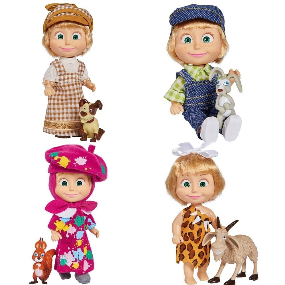 Dolls and animals - Masha and the Bear - Masha's Animal Friends ...