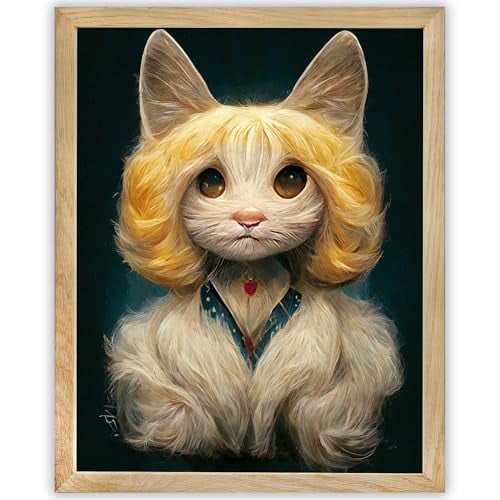 Dolly Catton Poster - 11x14 Framed Wall Art Print - Funny and Cute ...