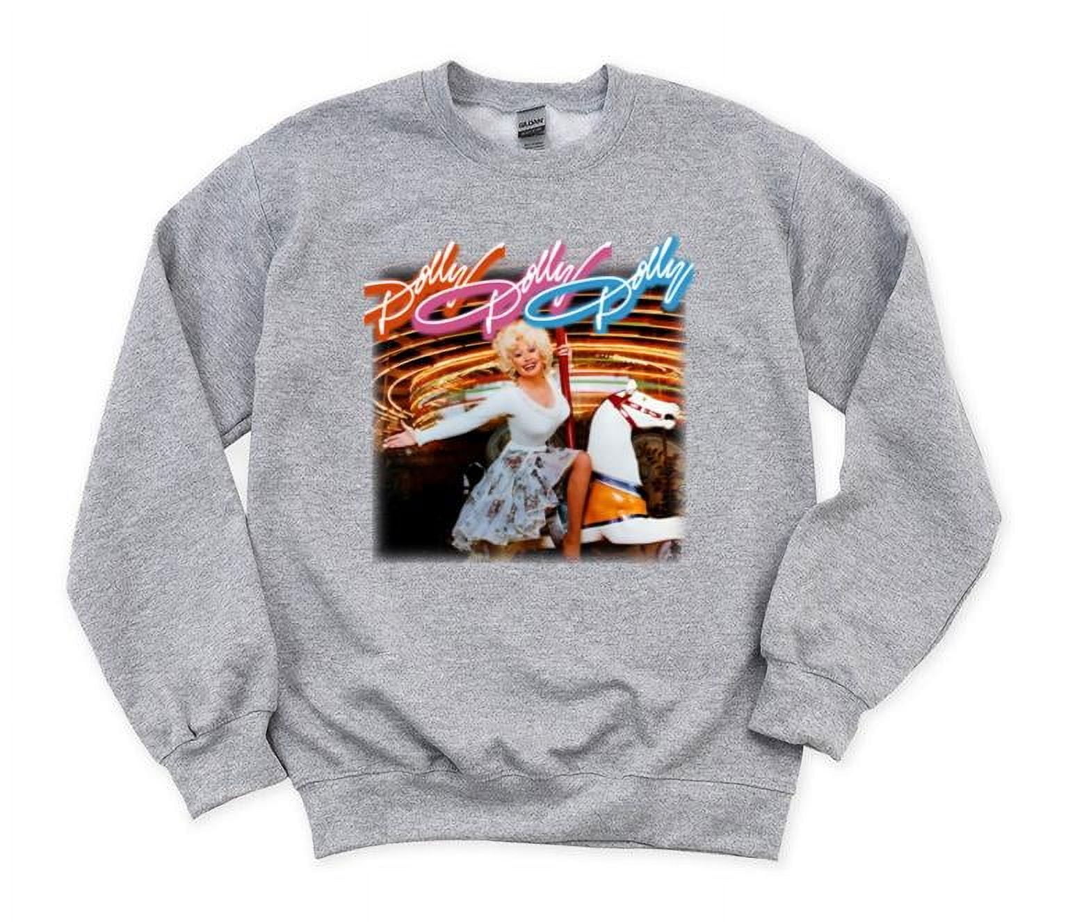 Dolly Dolly Vintage Retro Country Music Pop Icon Legend Star SweatShirt ...