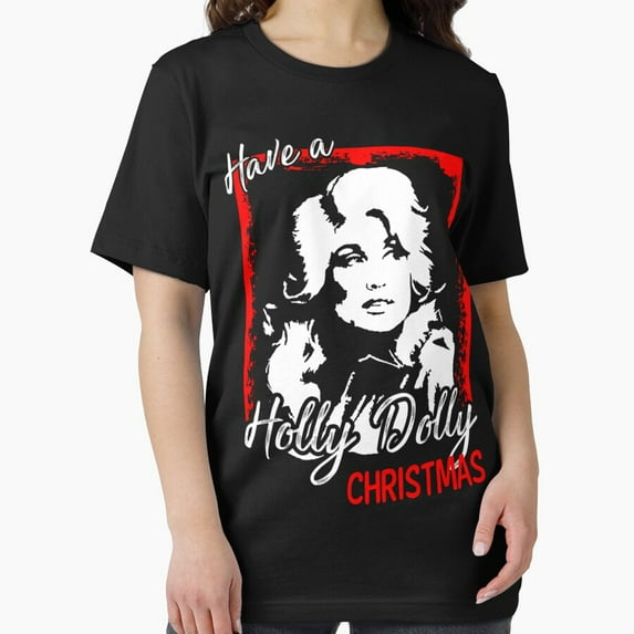 Dolly Inspired Gift Holiday Christmas Fun Celebration Unisex T Shirt, up to size 5XL - Walmart.com
