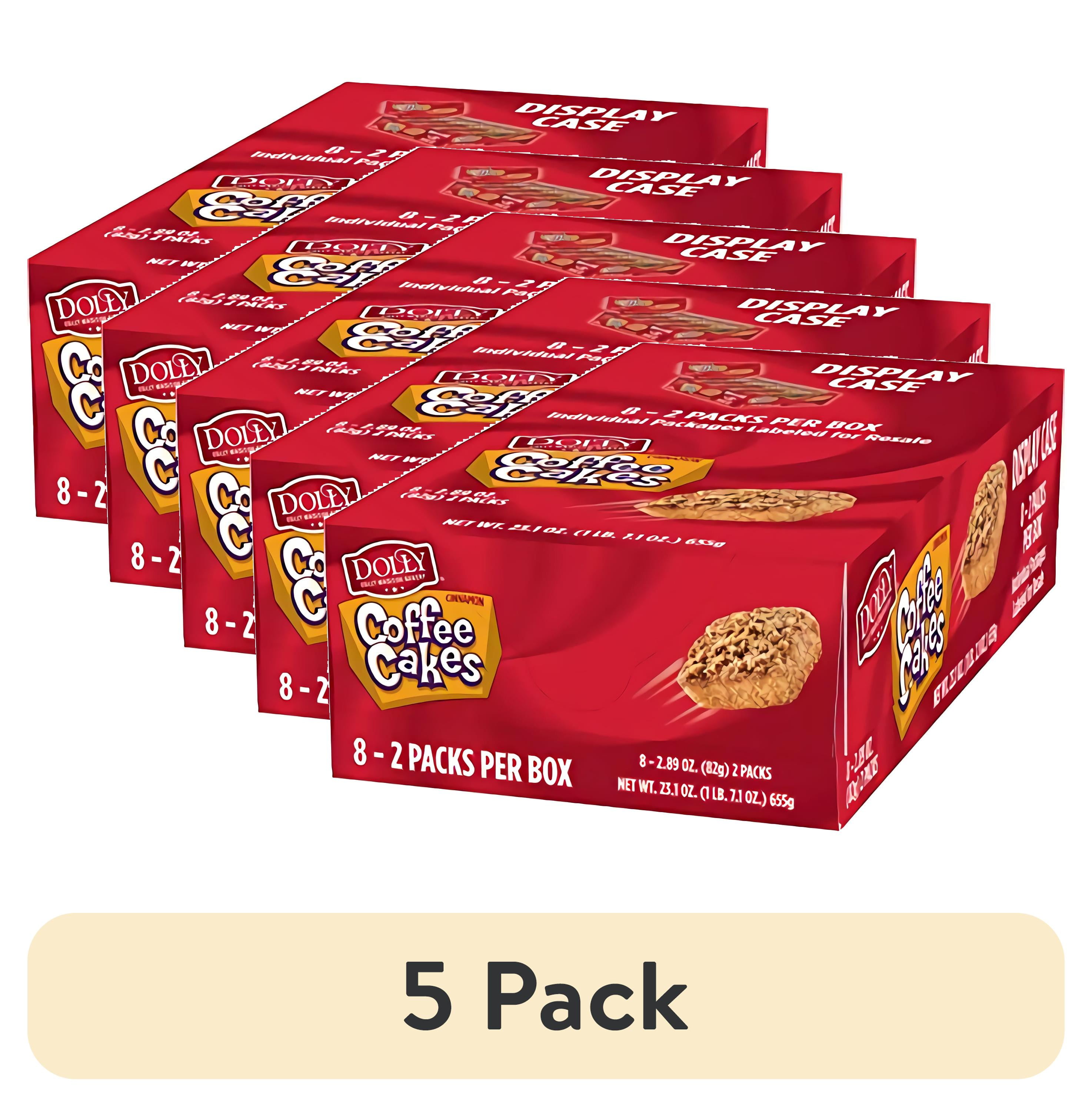 (5 pack) Dolly Madison Coffee Cakes | 2.89 Oz | 8 Count (16 Total ...
