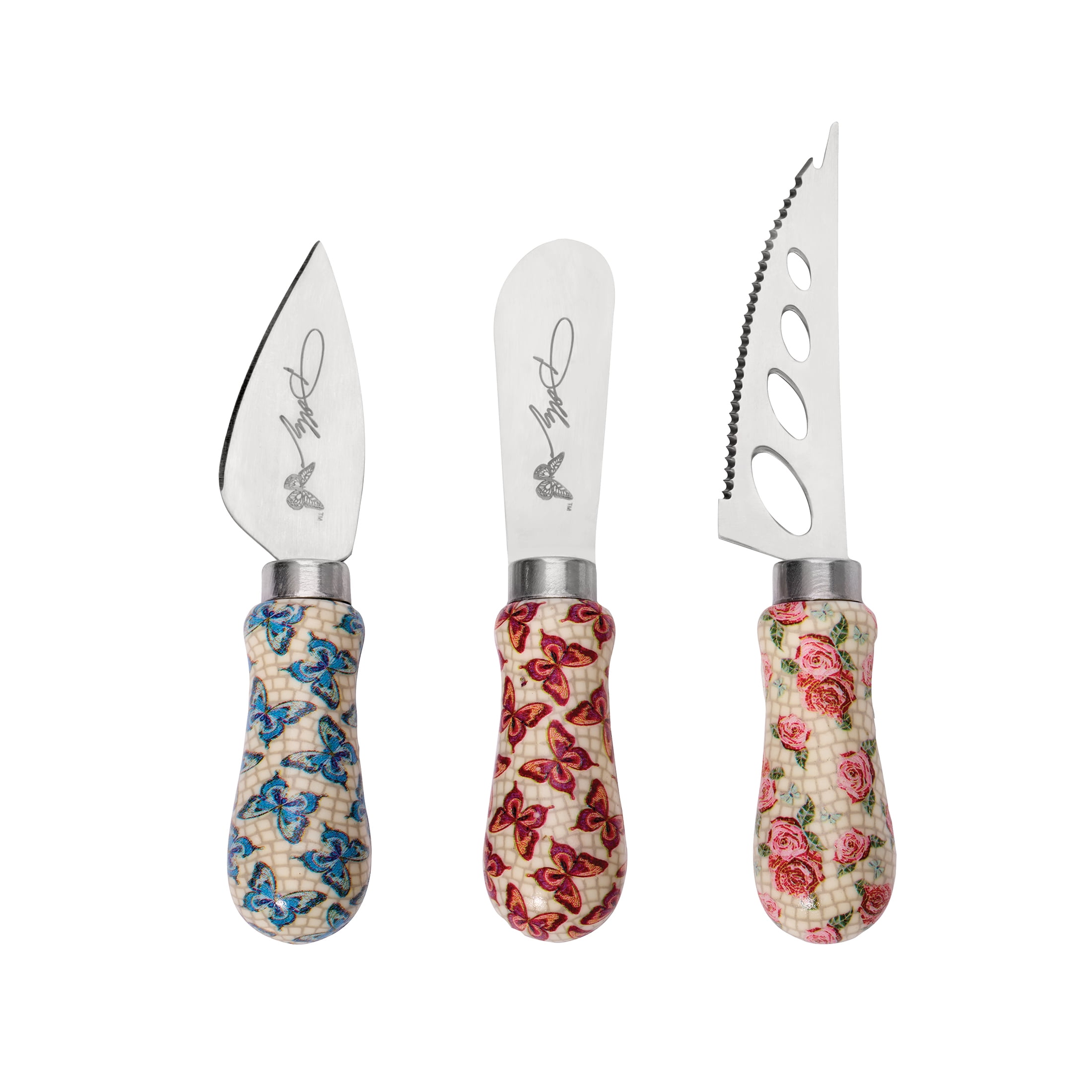 Dolly Parton 3-Piece Assorted Cheese Knife Set for Entertaining and ...
