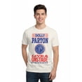 Dolly Parton Men’s Graphic Short Sleeve Tee, Live and Onstage, Sizes S ...