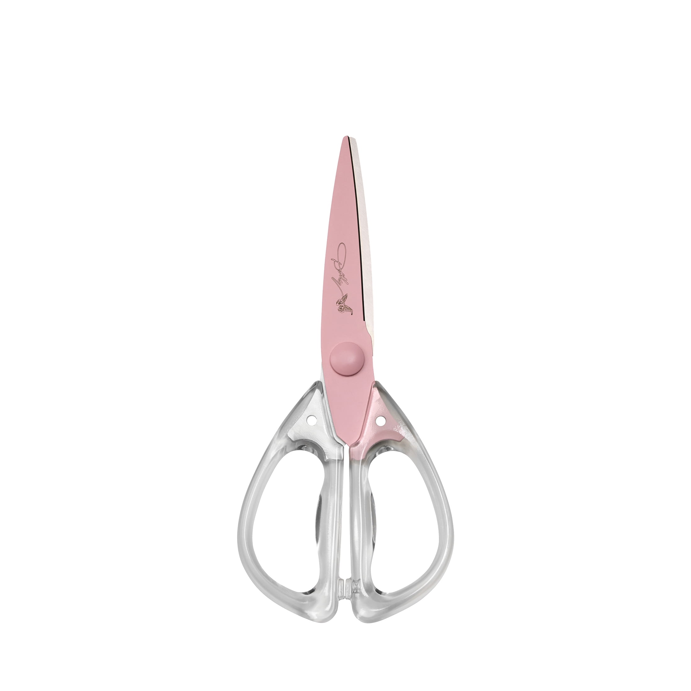 Dolly Parton Pink All-Purpose Acrylic Kitchen Scissors for Cutting and ...