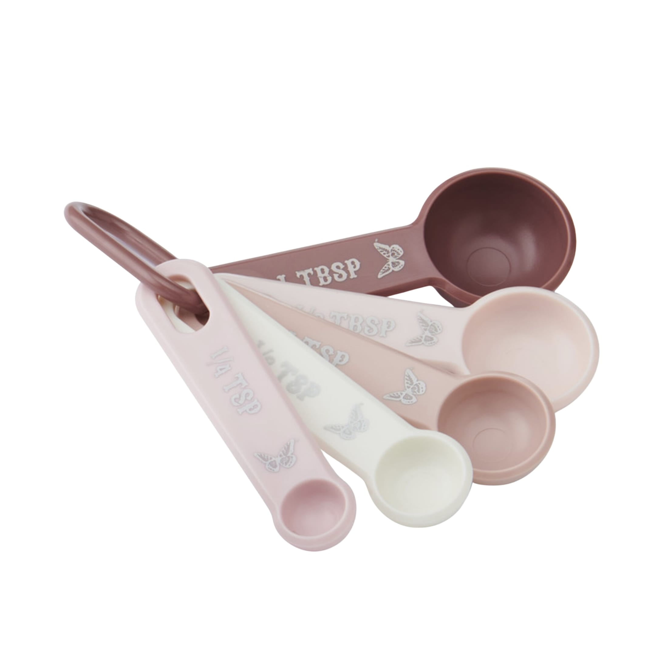 Dolly Parton 5-Piece Nesting Measuring Spoons, Blush - Walmart.com