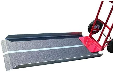 Dolly Ramp Hand Truck Dollie Aluminum Cart Loading Walk Curb Shed 5 Ft ...