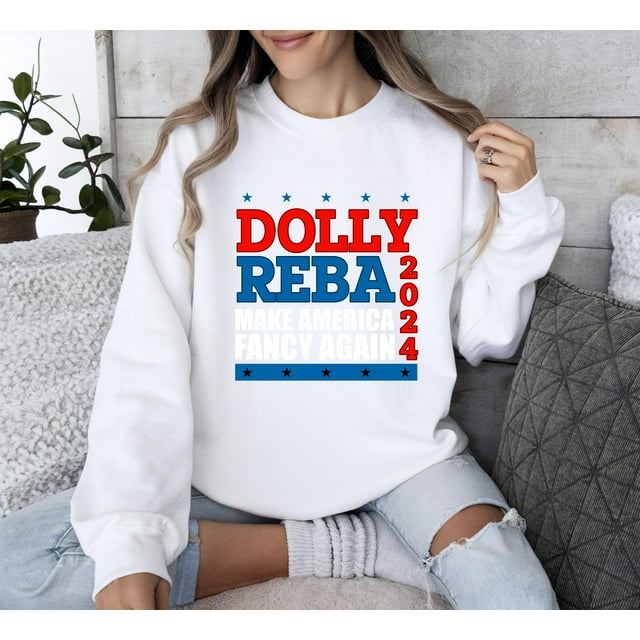 Dolly Reba 2024 Shirt 2024 Election Shirt Dolly And Reba 2024 Funny