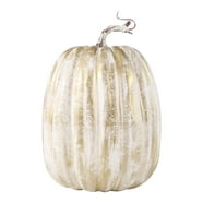 COUTEXYI 12 Pack Halloween White Plastic Artificial Pumpkins for Decor ...
