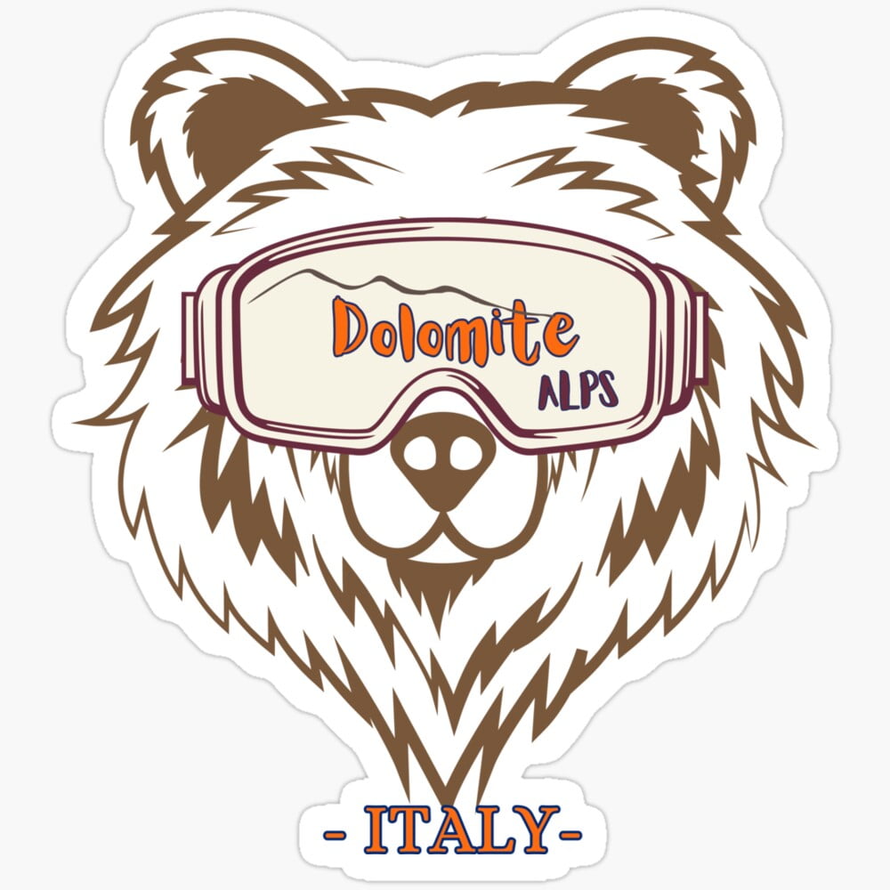 Dolomite Alps, Dolomite Mountains - Italy Sticker Phone Decal Water ...