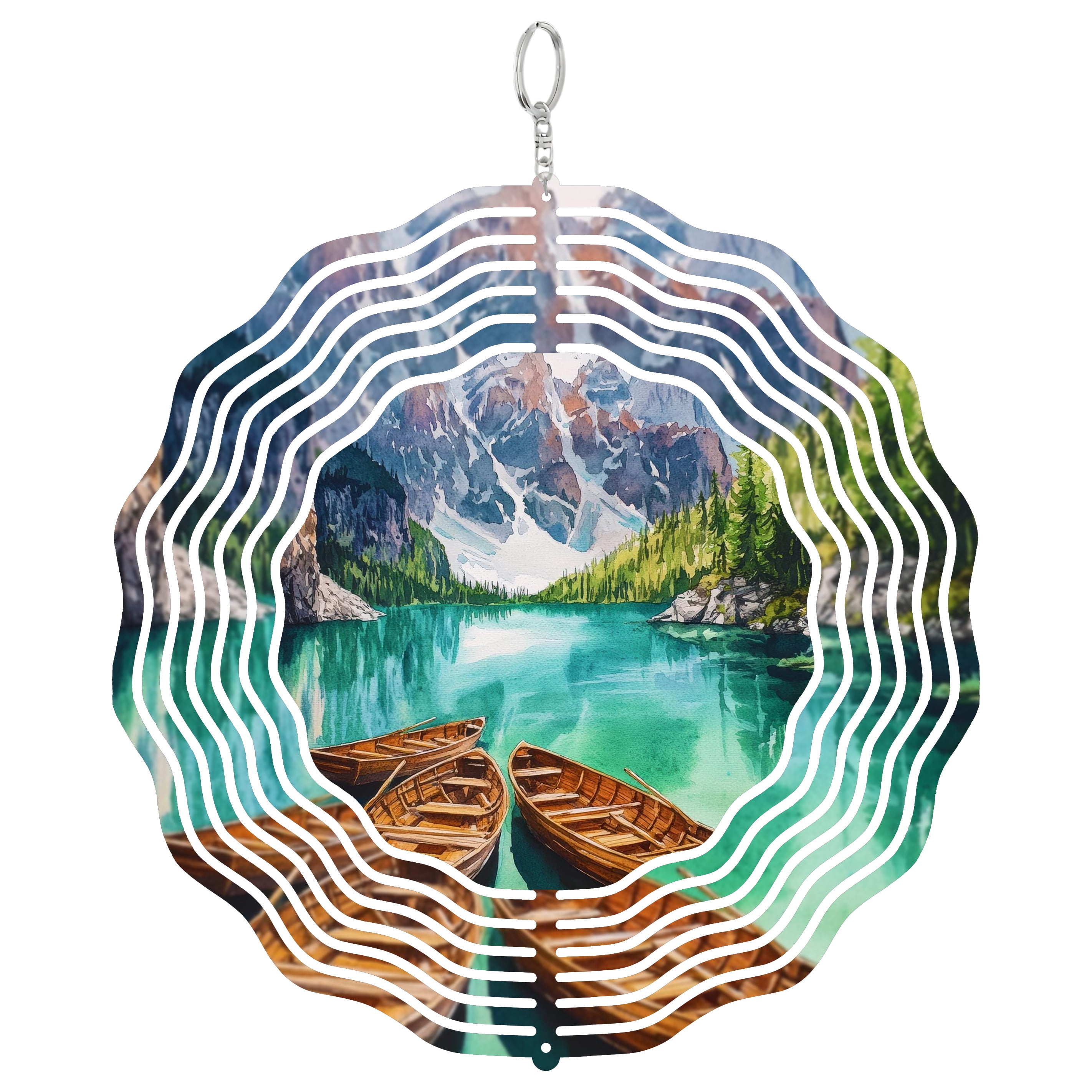 Dolomites Mountains 3D Wind Spinner Italy Alpine Yard Art - Walmart.com