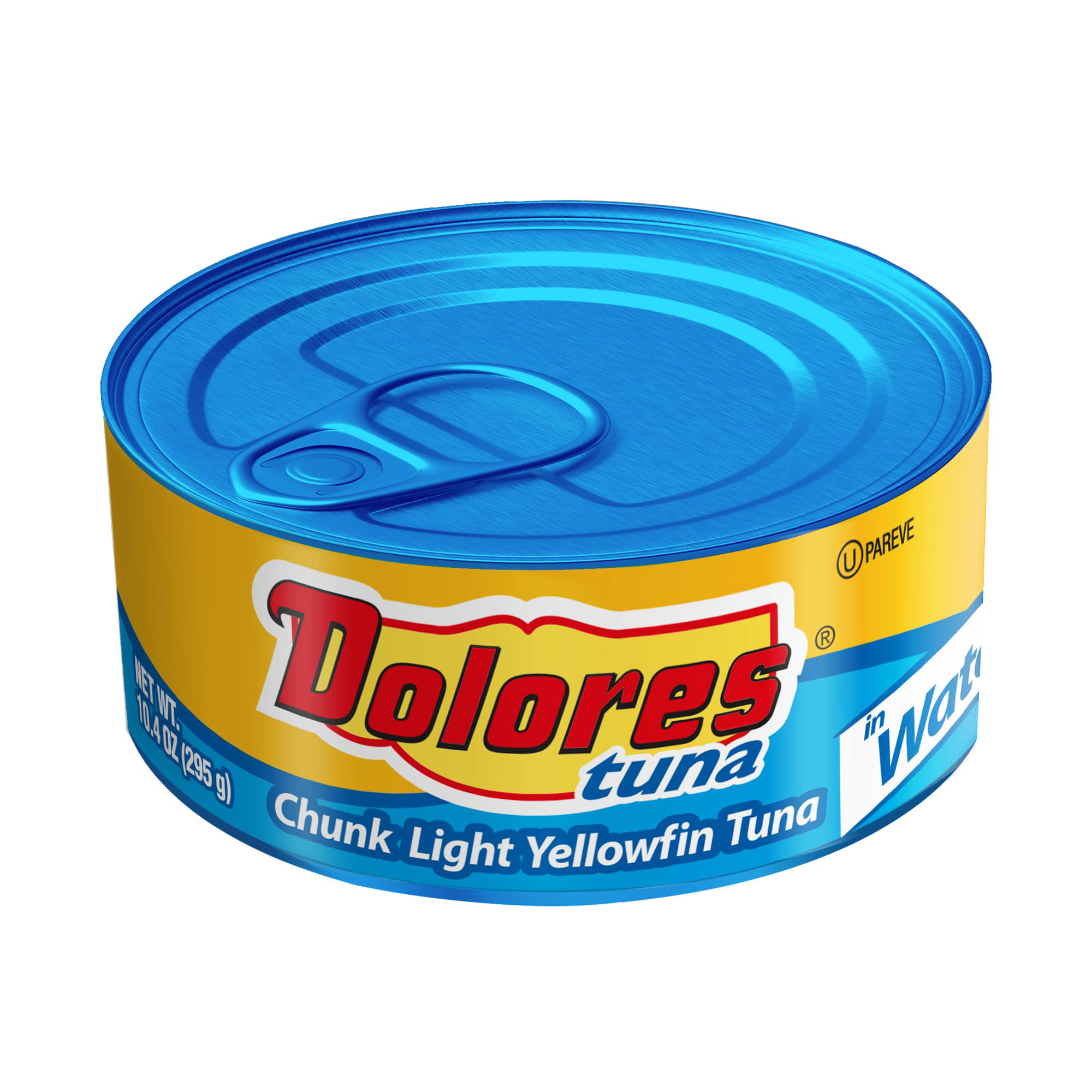 Dolores® Tuna in Water, Chunk Light Yellowfin Tuna in Water, 5 oz Can ...