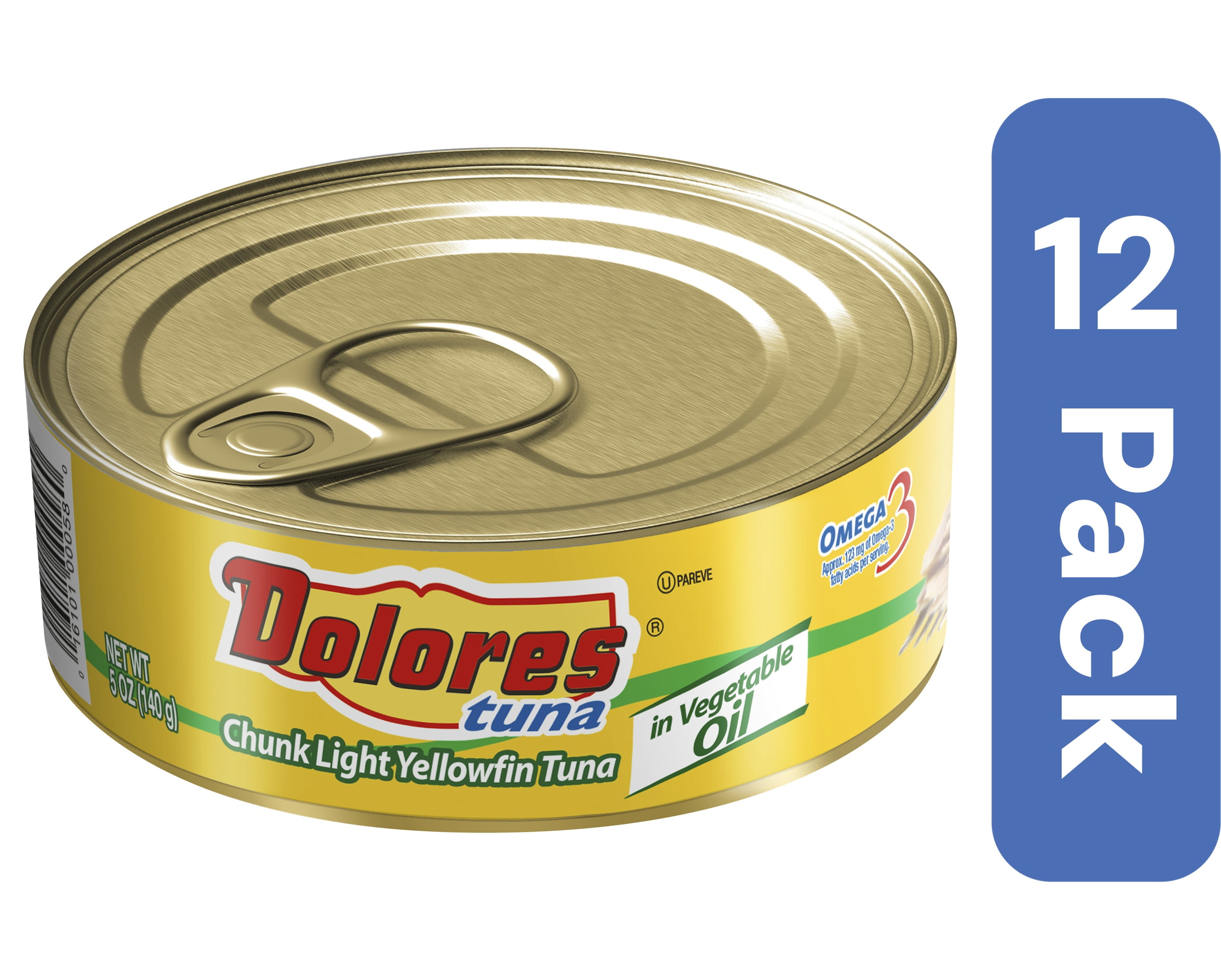 Dolores Yellowfin Tuna in Oil 5 oz (Pack Of 12) - Walmart.com