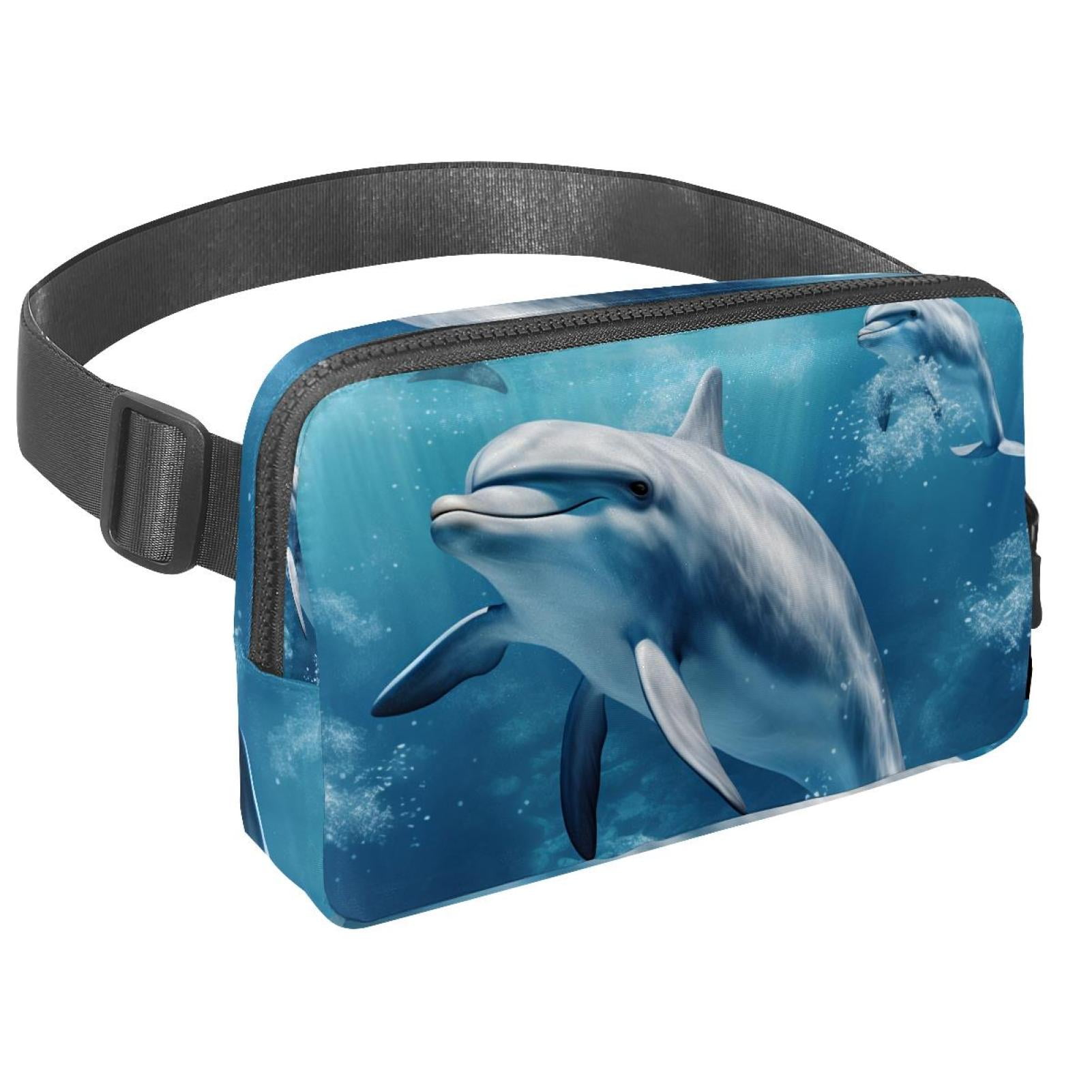 Dolphin Adjustable Lightweight Fanny Pack with Extension Strap - Unisex ...