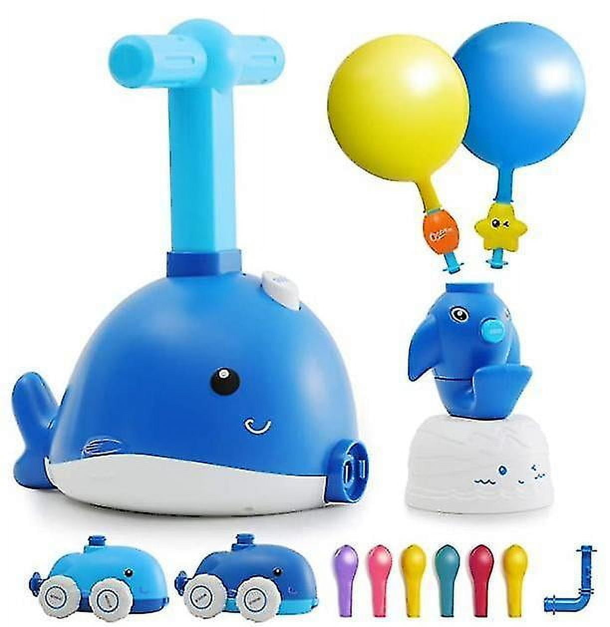 Dolphin Balloon Powered Car Balloon Racing Science Toy Kit With Manual ...