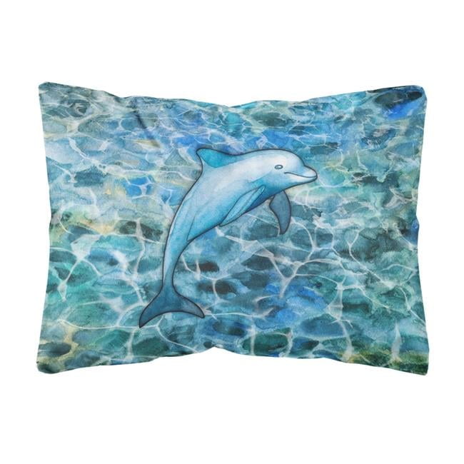 Dolphin Canvas Fabric Decorative Pillow - Walmart.com