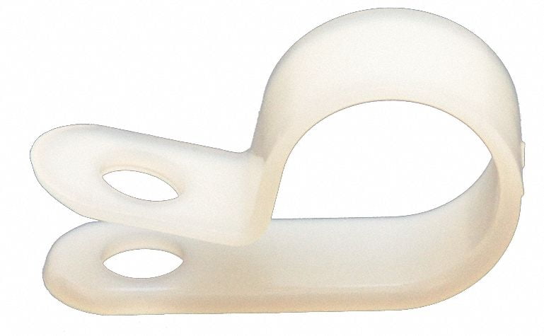 Dolphin Components Cable Clamp,1/2 In,White,PK100 DC-1/2N - Walmart.com