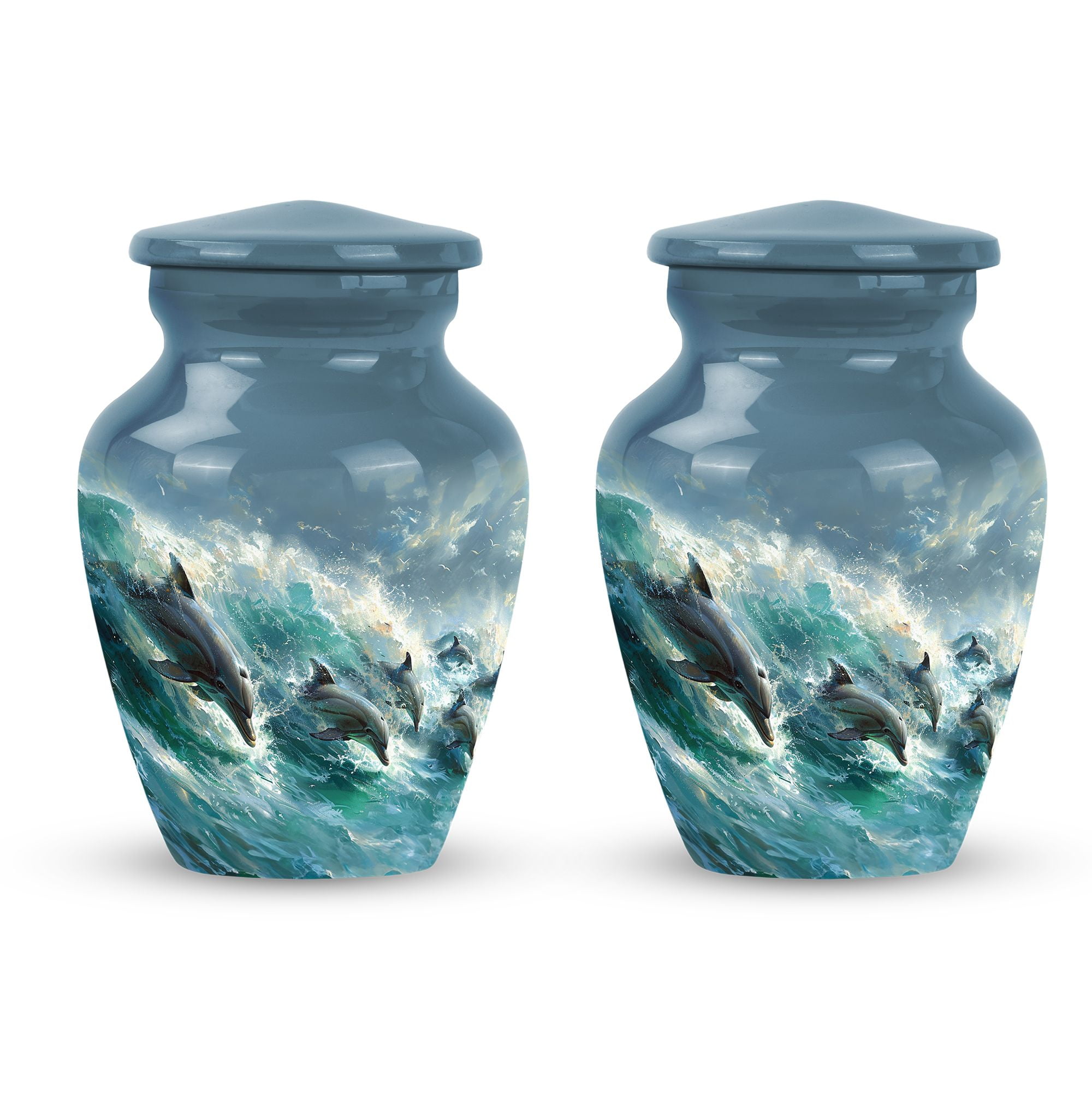 Dolphin Dance - Cremation Keepsakes Urns - Cremation Urns For Human ...