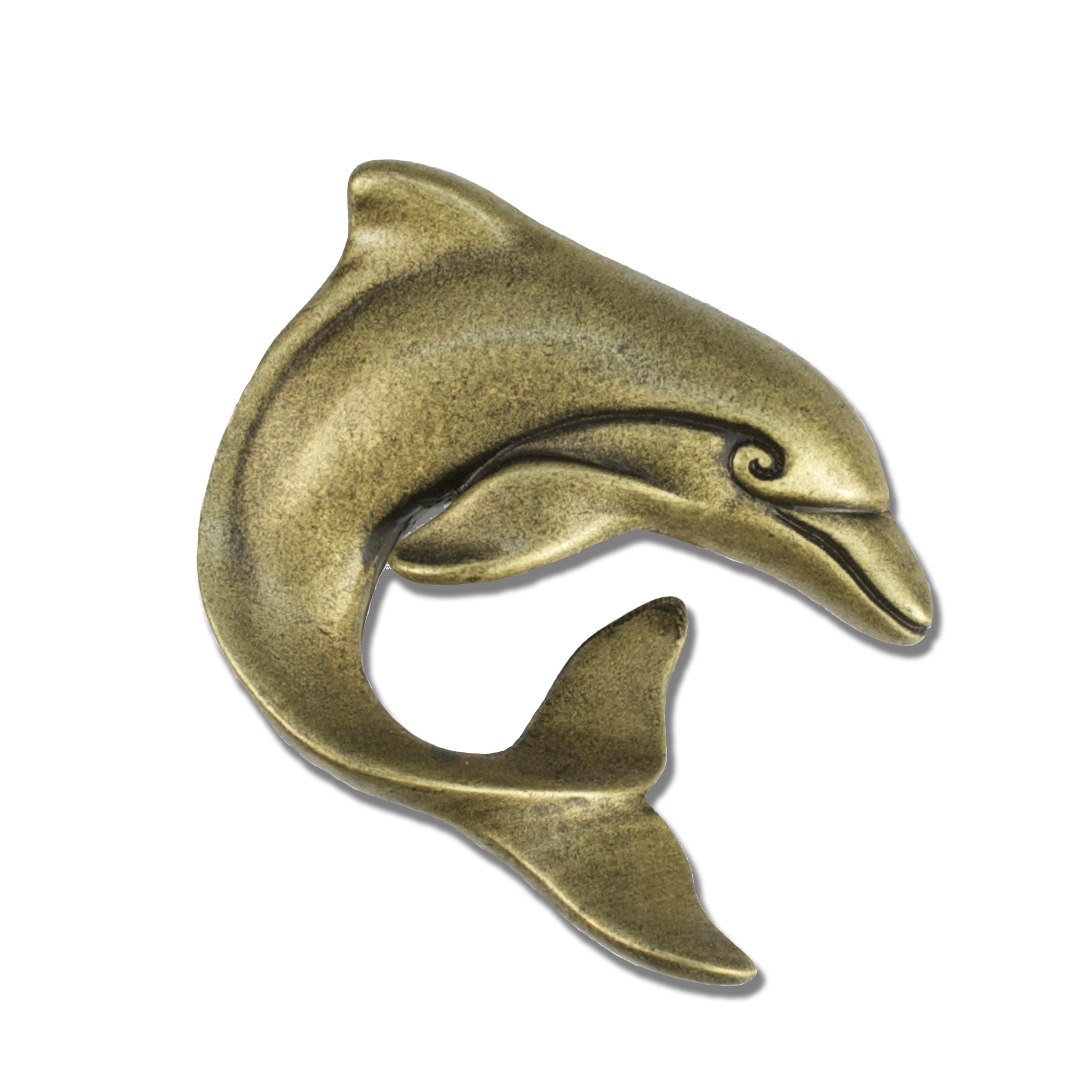 Dolphin Drawer Pulls and Knobs- Dolphin Handles, Nautical Pulls ...