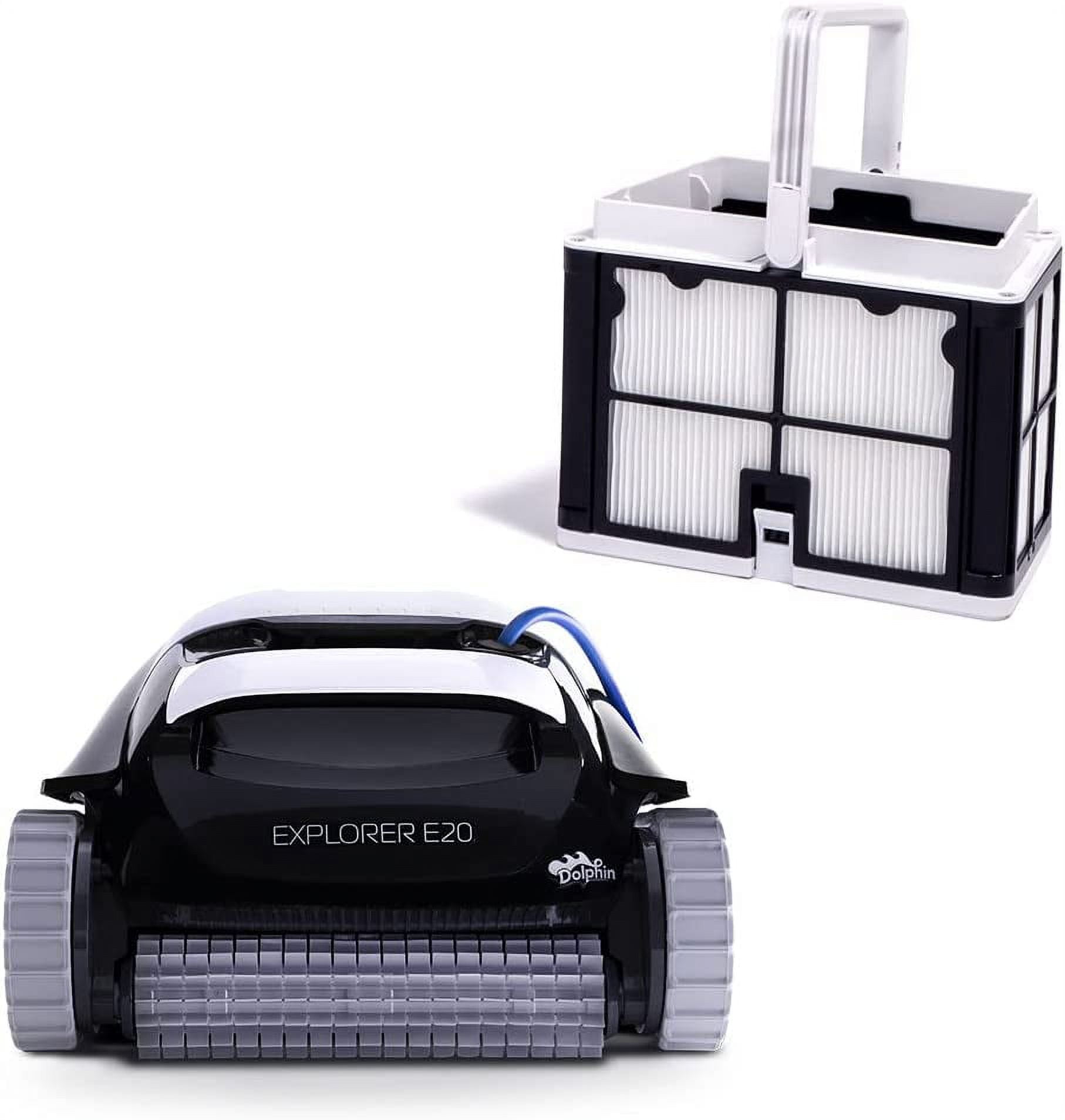 Dolphin Explorer E20 Automatic Robotic In-Ground Pool Vacuum Cleaner ...