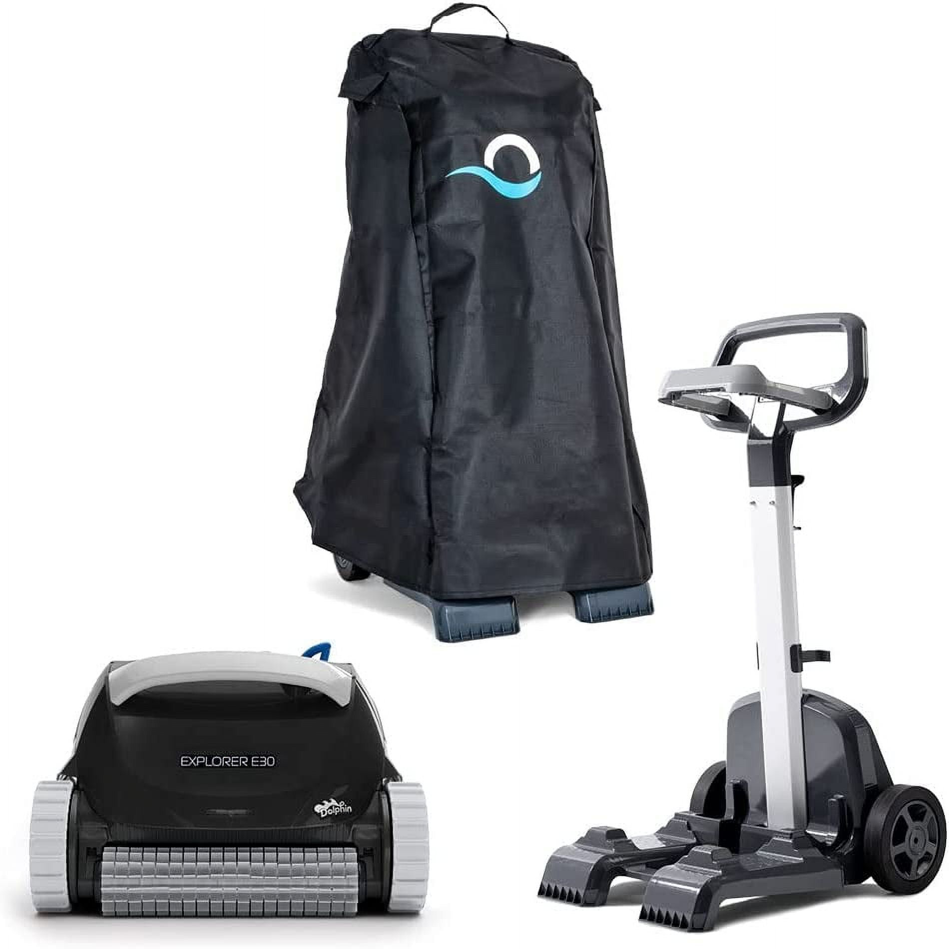Dolphin Explorer E30 In-ground Swimming Pool Robotic Vacuum Cleaner ...