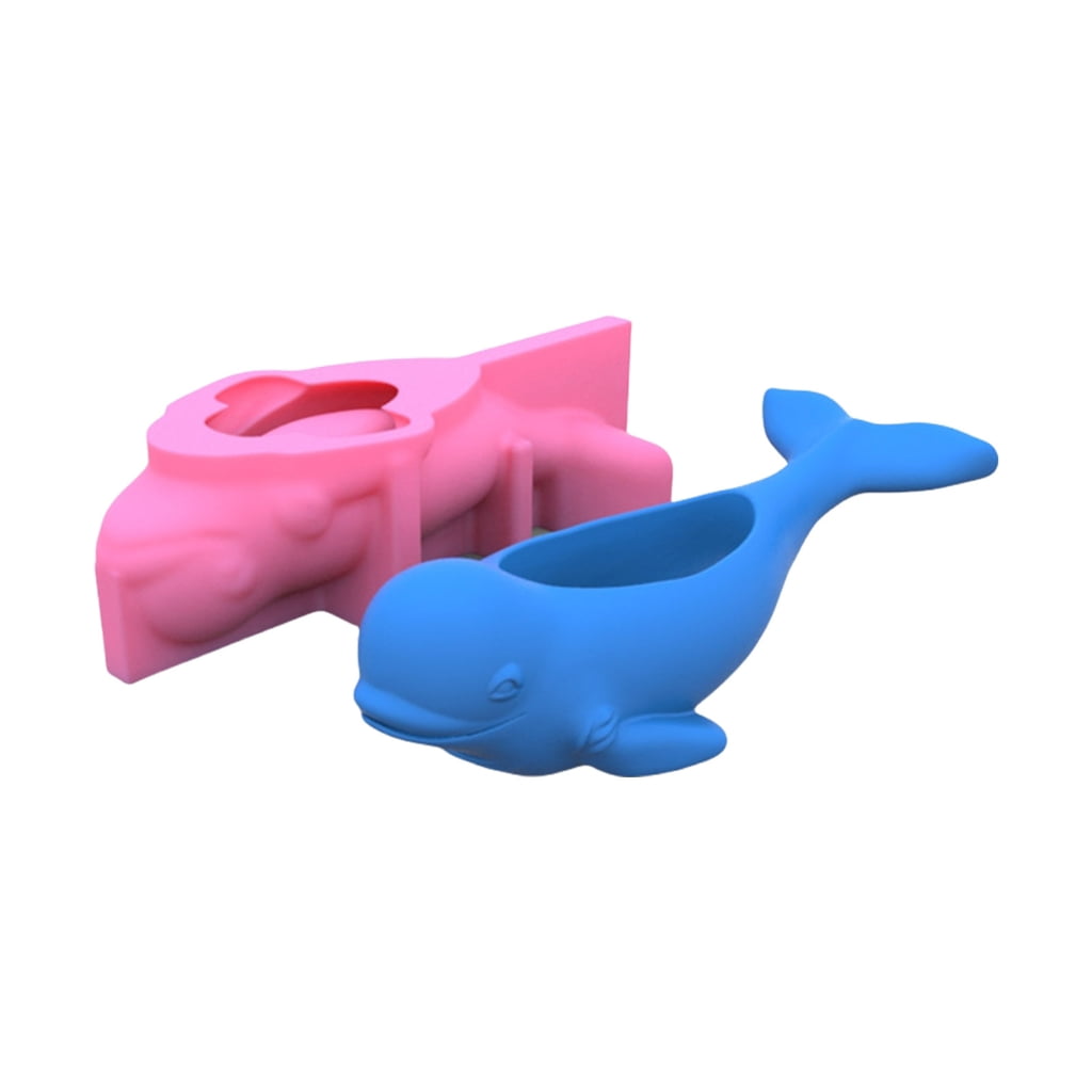 Dolphin Flower Pots Silicone Mould Plaster Molds Plant Molds Ocean ...