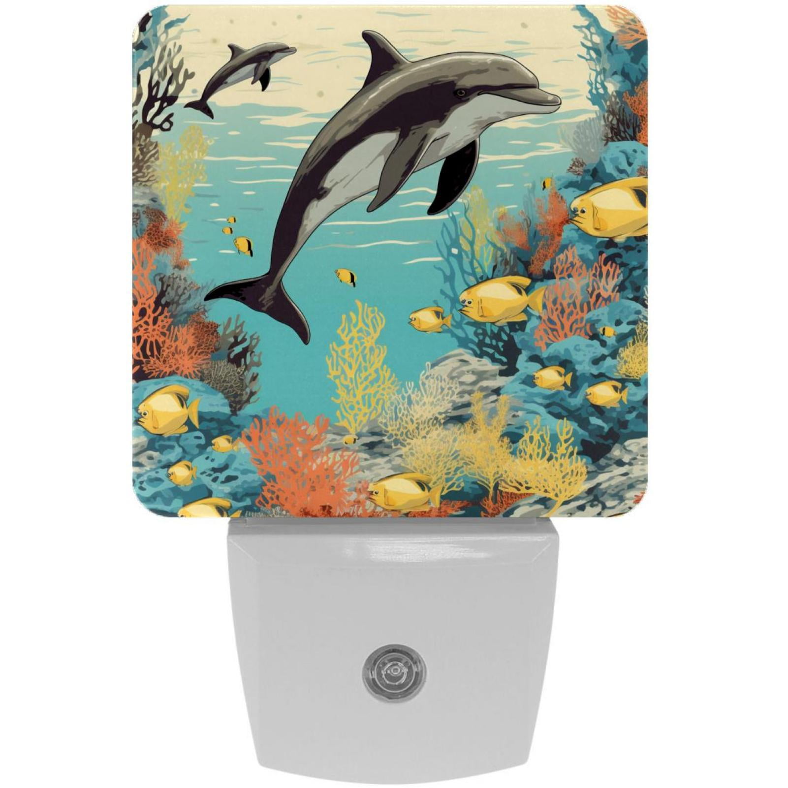 Dolphin LED Square Night Light - Energy Efficient and Stylish ...