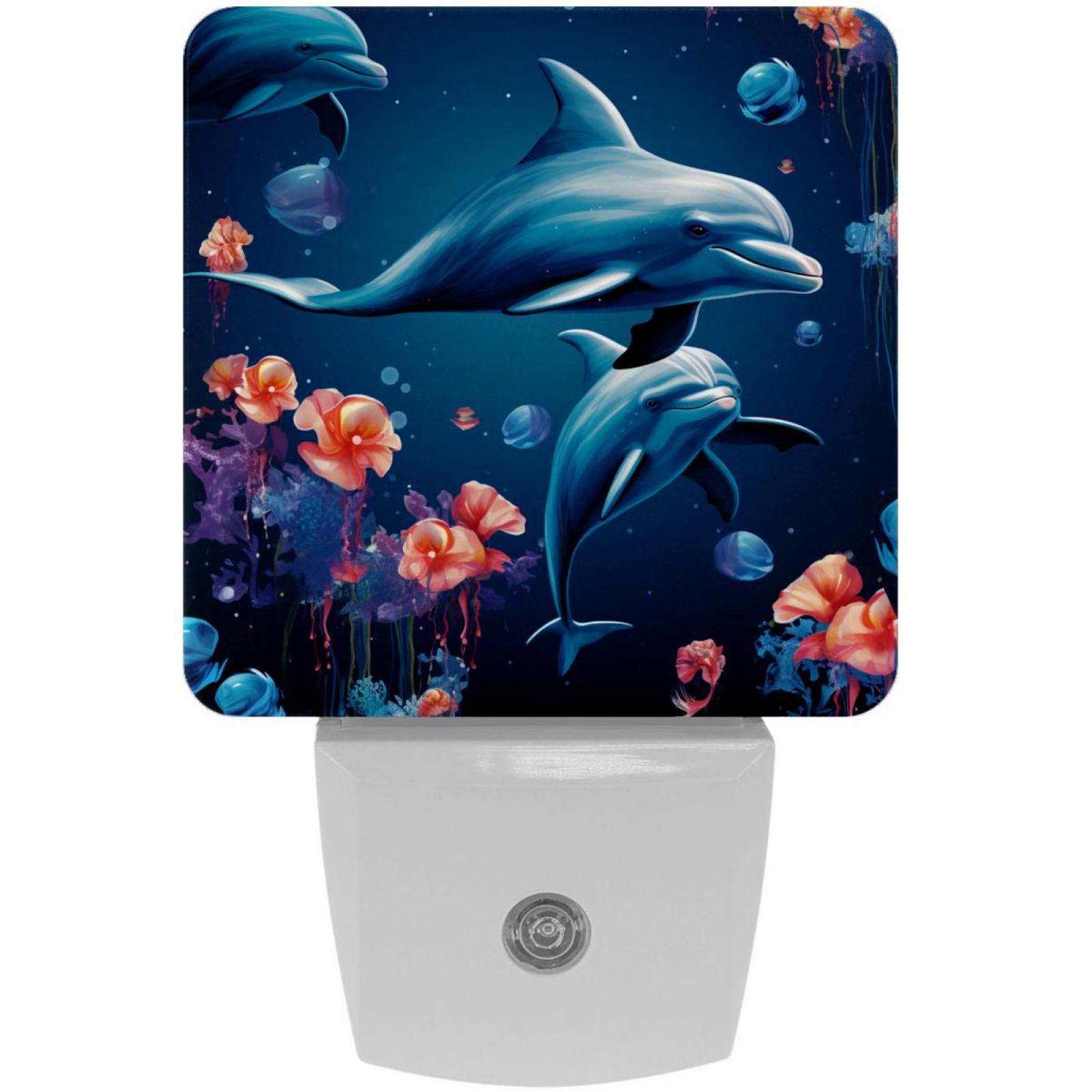 Dolphin LED Square Night Light for Bedroom and Bathroom - Energy ...