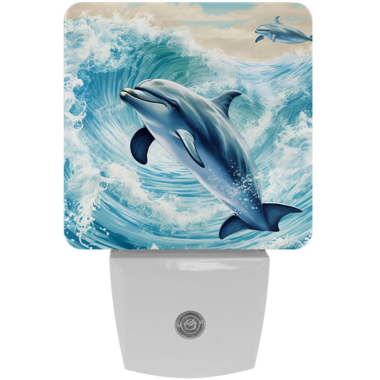 Dolphin LED Square Night Light for Bedroom and Bathroom - Energy ...