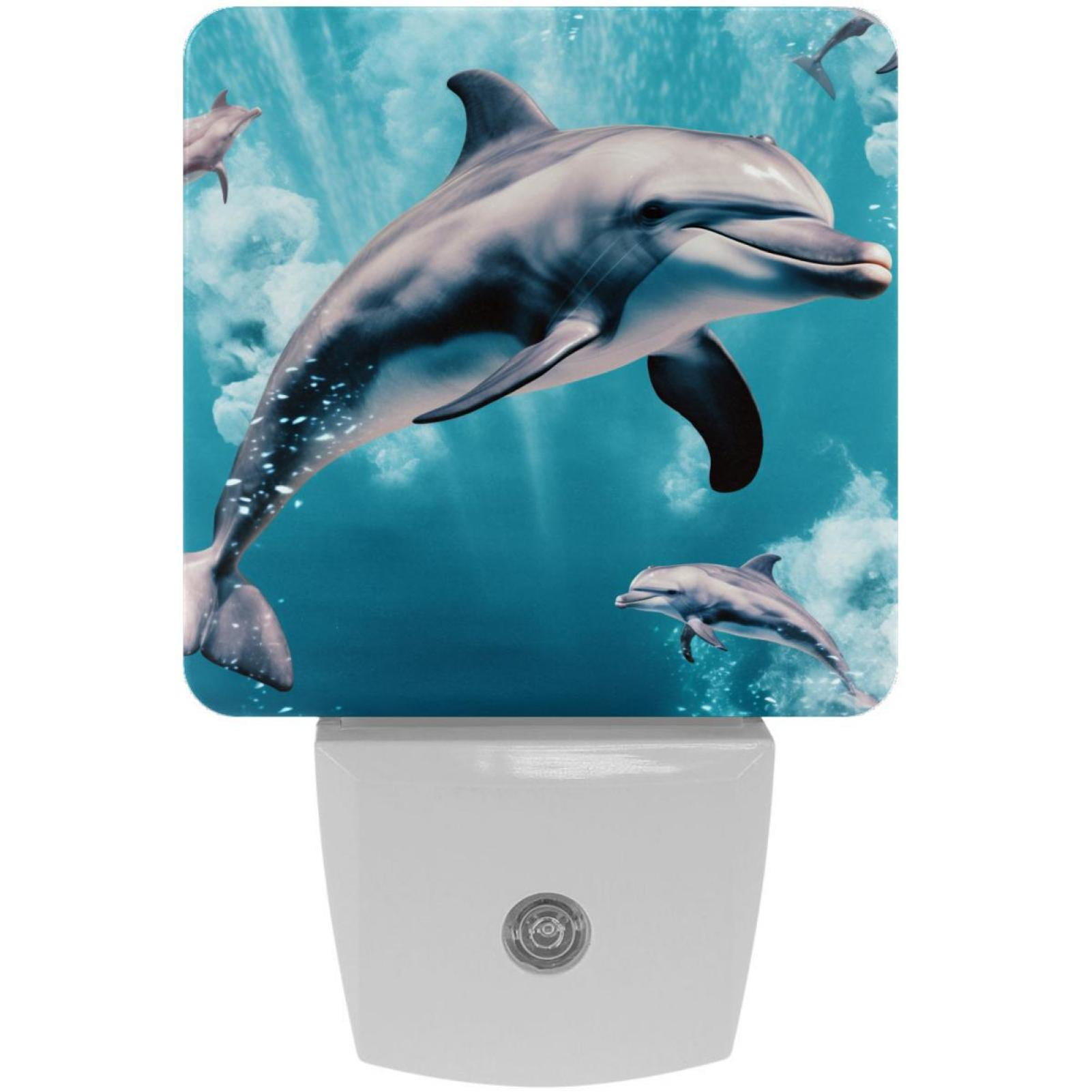 Dolphin LED Square Night Lights - Bedside Lighting Solution for a ...