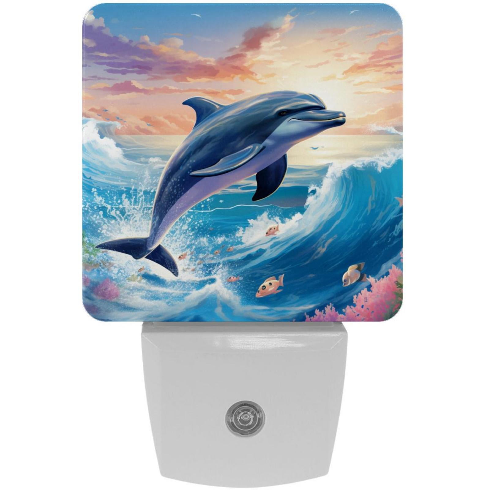 Dolphin LED Square Night Lights: Compact and Energy-Efficient ...