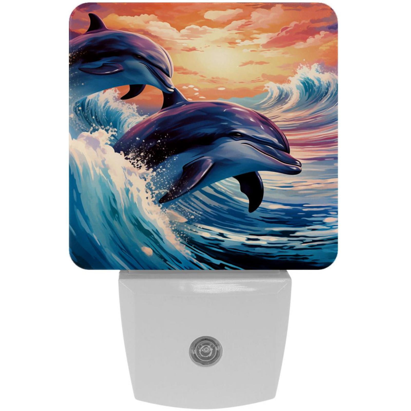 Dolphin LED Square Night Lights - Elegant and Energy Efficient Lighting ...