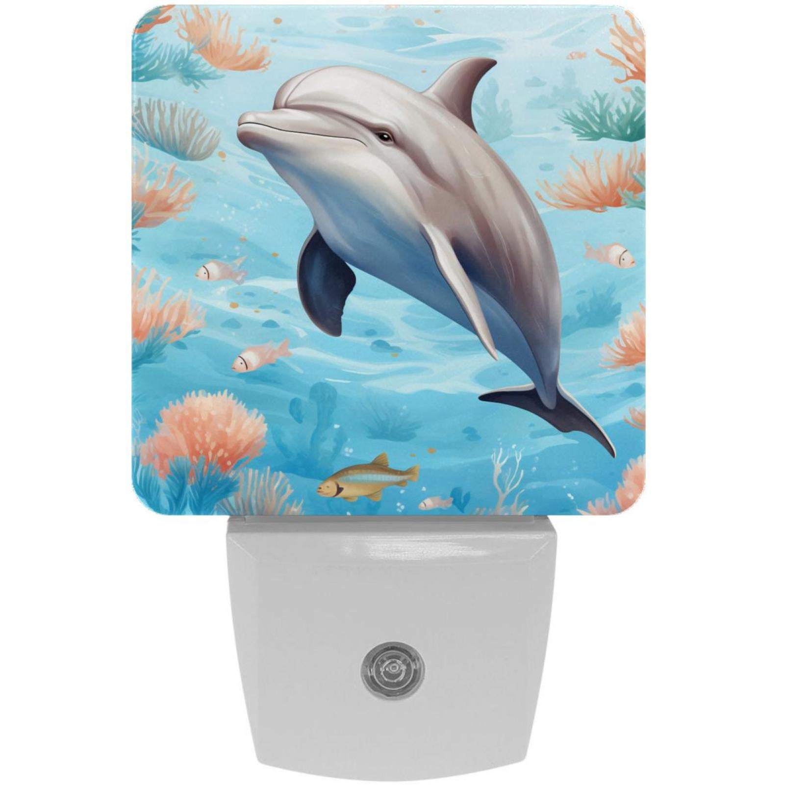 Dolphin LED Square Night Lights - Energy Efficient & Elegant Decorative ...