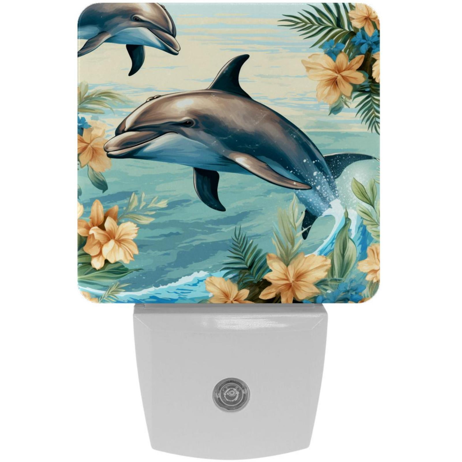 Dolphin LED Square Night Lights - Energy Efficient & Elegant Decorative ...