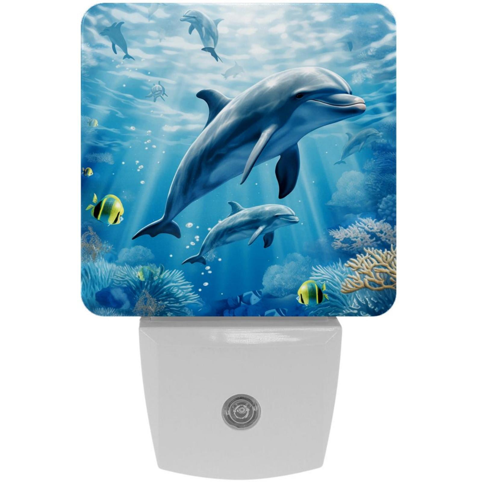 Dolphin LED Square Night Lights - Energy Efficient and Stylish Room ...
