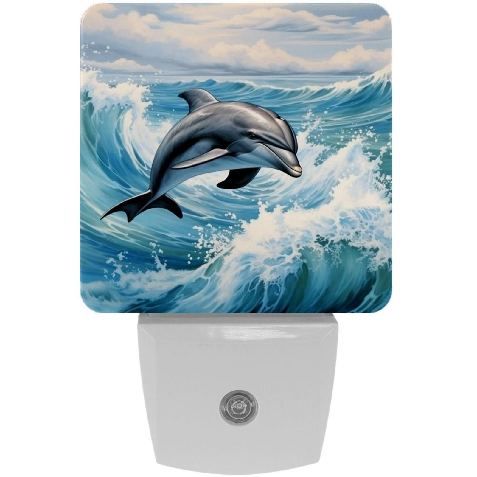 Dolphin LED Square Night Lights - Illuminating Your Space with Style ...