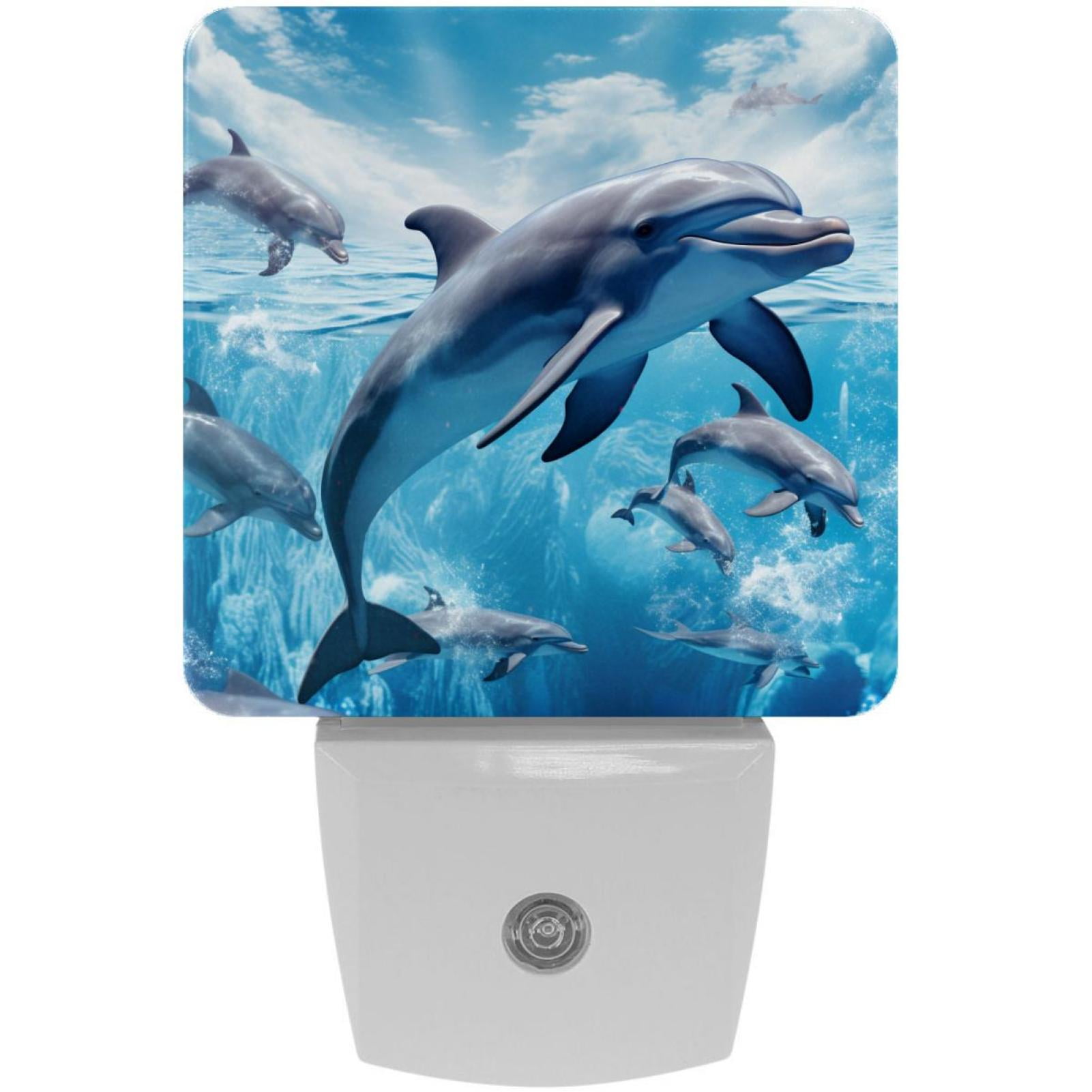 Dolphin LED Square Night Lights - Stylish and Convenient Illumination ...