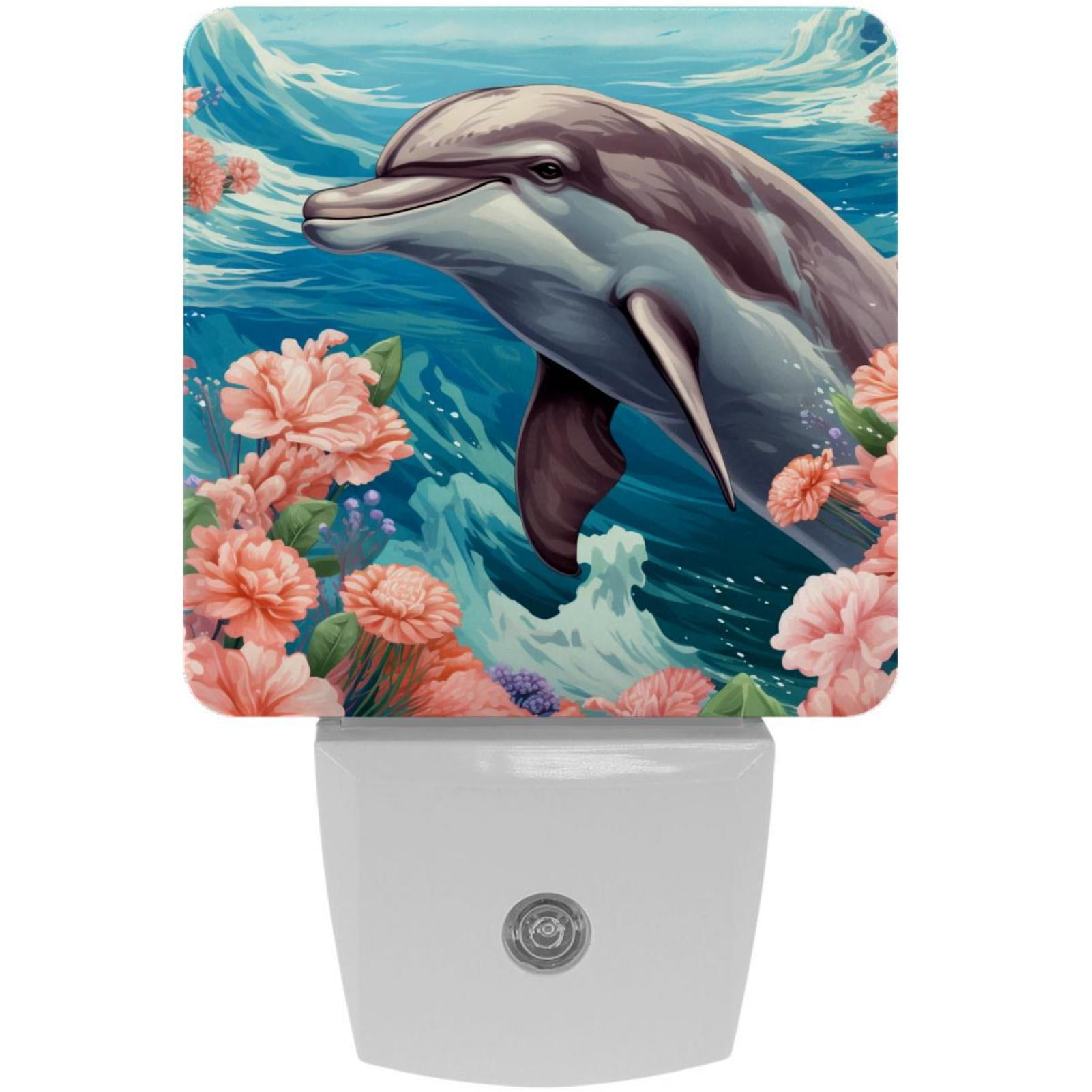 Dolphin LED Square Night Lights - Stylish and Convenient Illumination ...
